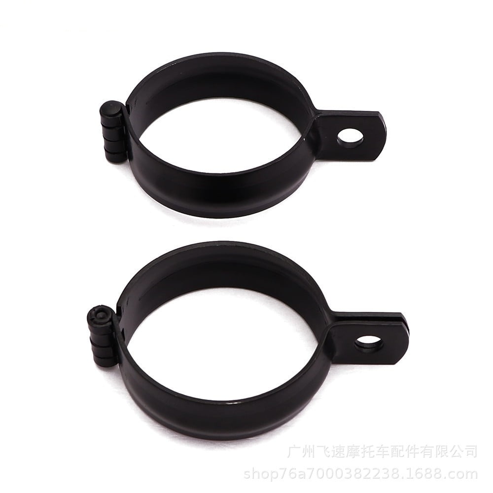 Raindrops 2pcs Motorcycle Turn Signal Light Bracket Metal Mounting ...