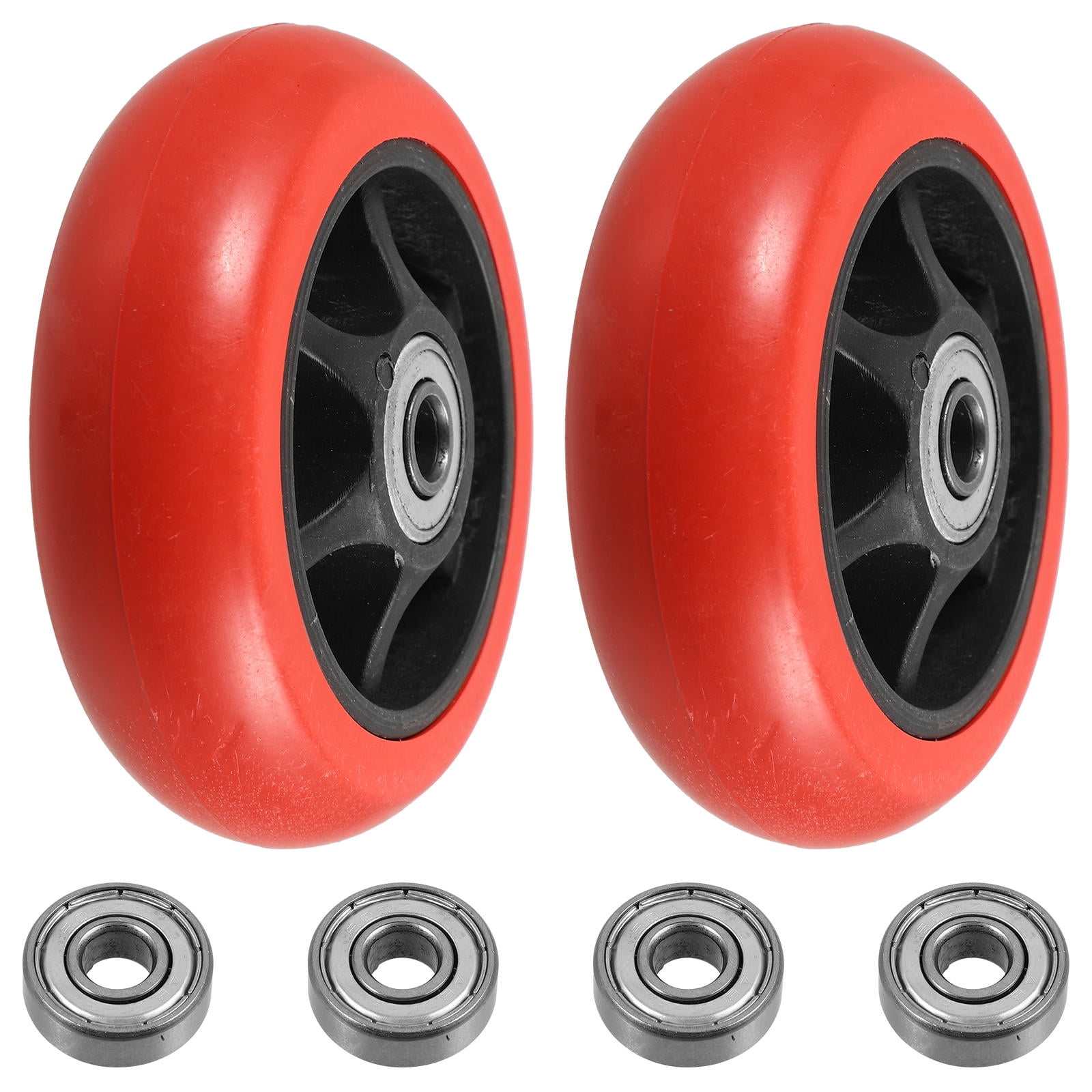 Raindrops 2pcs Outdoor Caster Cart Pulley Cart Caster Suitcase Wheel ...