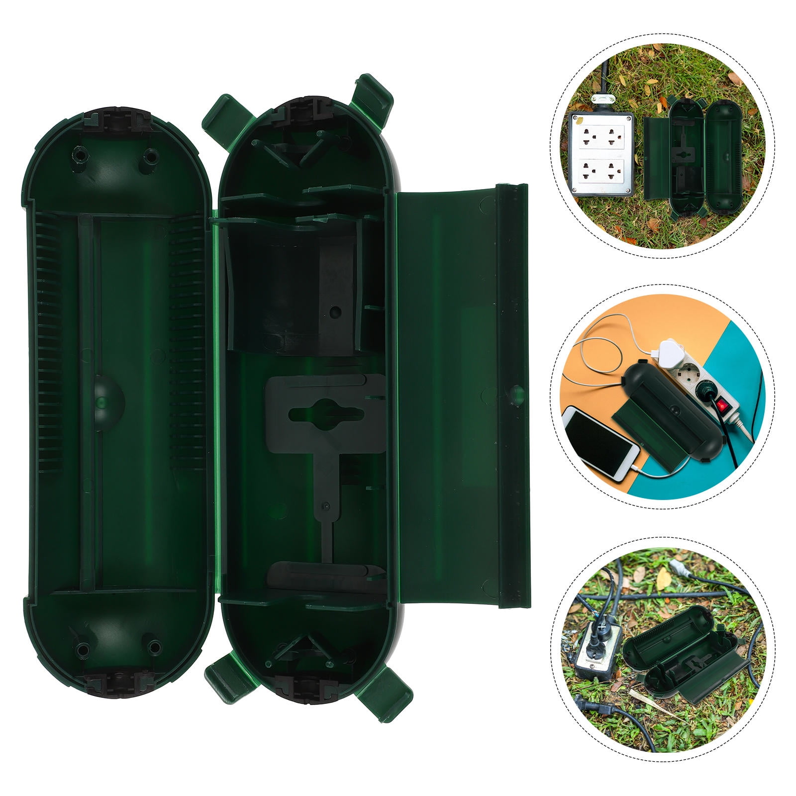 Raindrops 2pcs Outdoor Junction Box Electronic Junction Waterproof Box ...