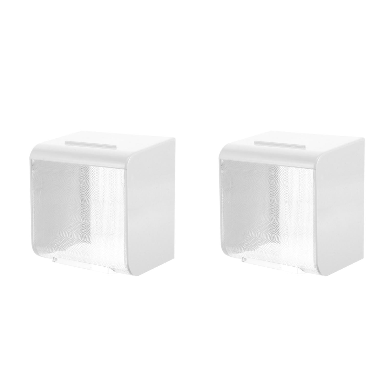 Raindrops 2pcs Outdoor Socket Waterproof Box Transparent Electrical ...