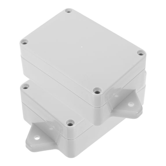 Raindrops 2pcs Outdoor Waterproof Electrical Box Junction Box ...