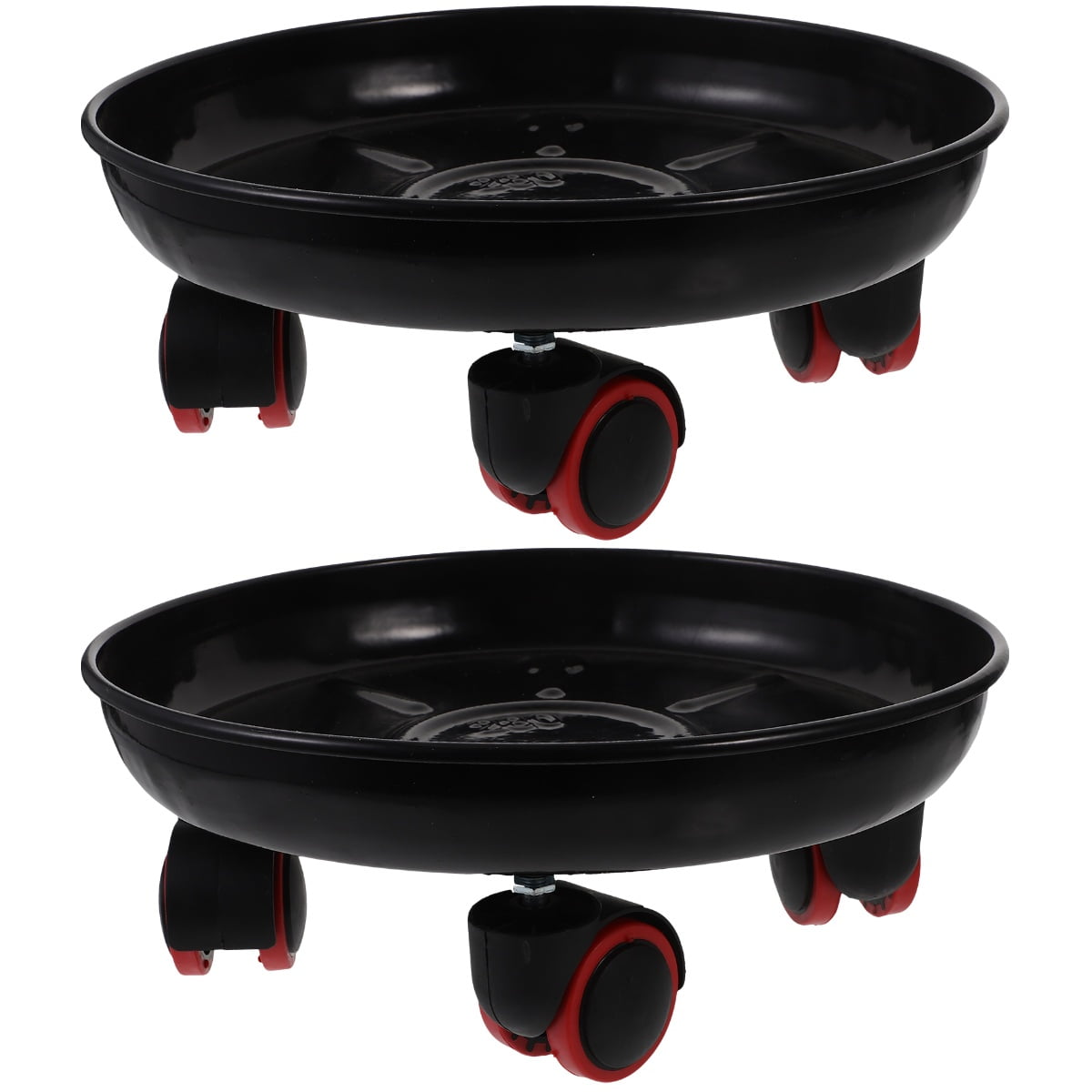 Raindrops 2pcs Plant Tray Plant Holder with Wheels Flowerpot Movement ...