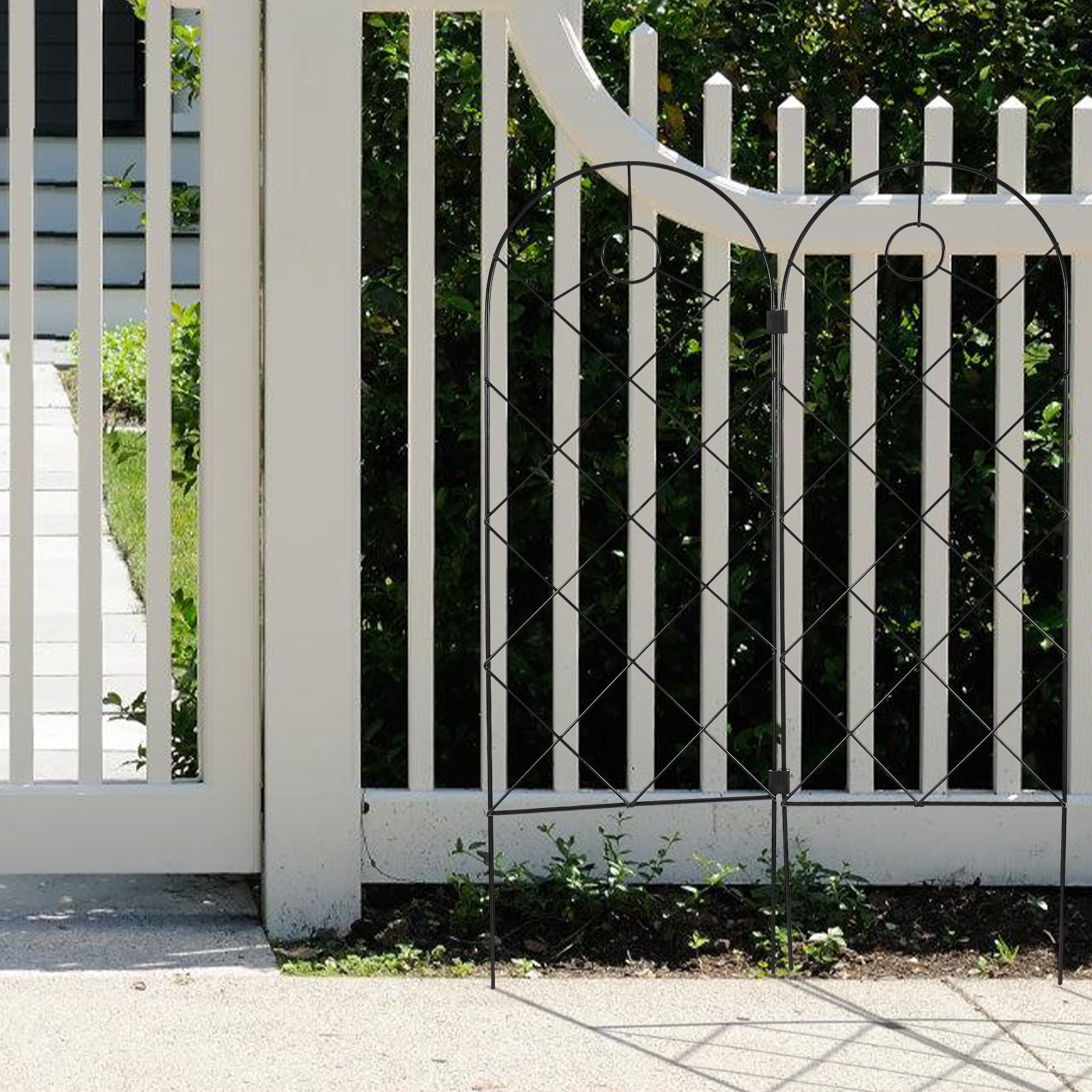 Raindrops 2pcs Portable Iron Trellis for Climbing Plants Plant Vines ...