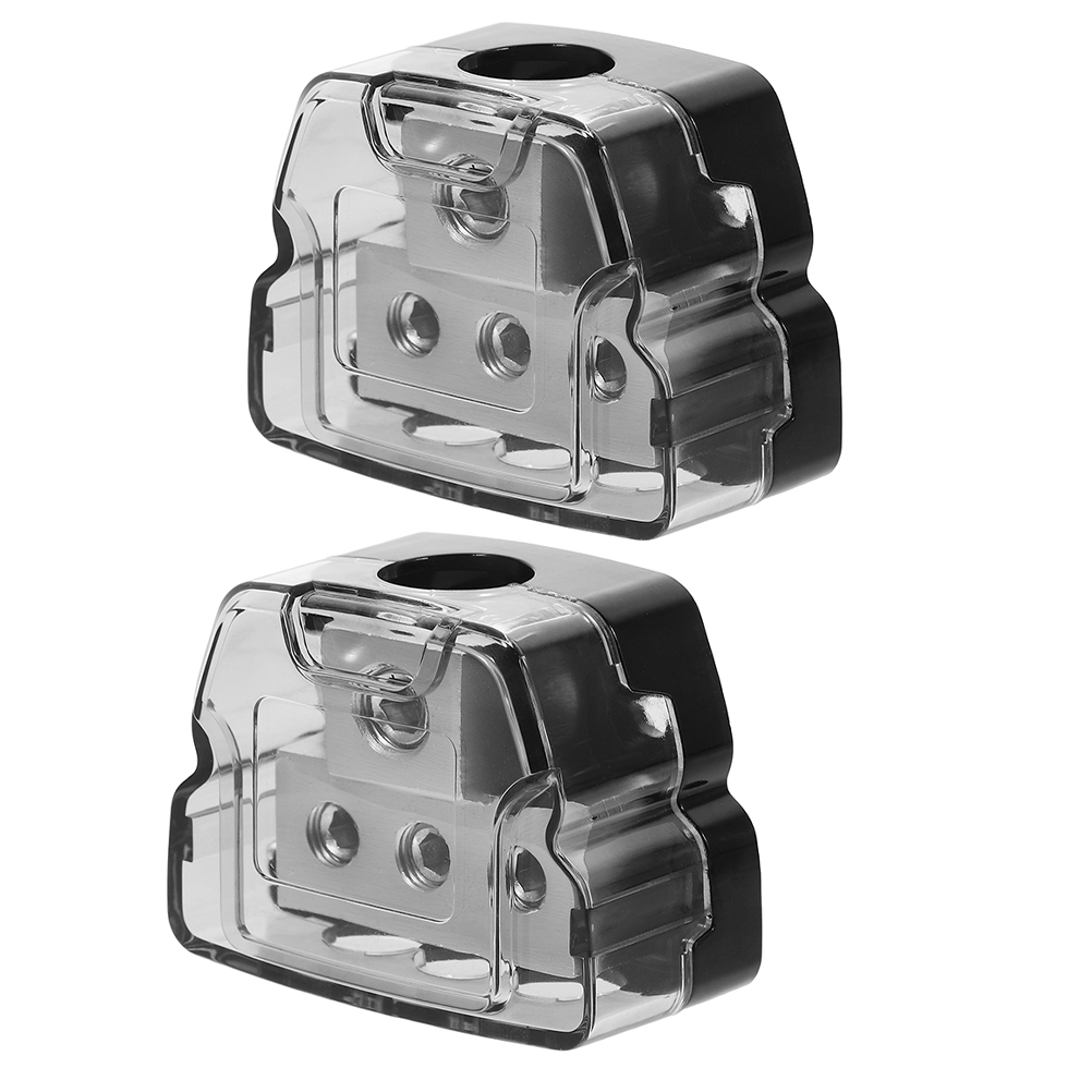 Raindrops 2pcs Power Distribution Block Power Distribution Box 3 Out Ground Distributor Block