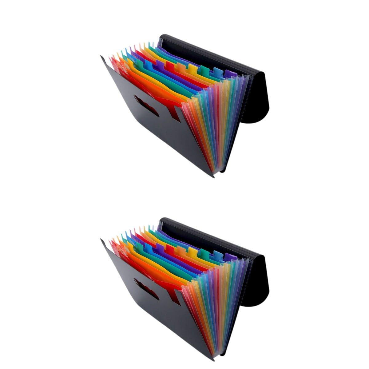 Raindrops 2pcs Practical Rainbow File Folder Multilayer A4 Size ...