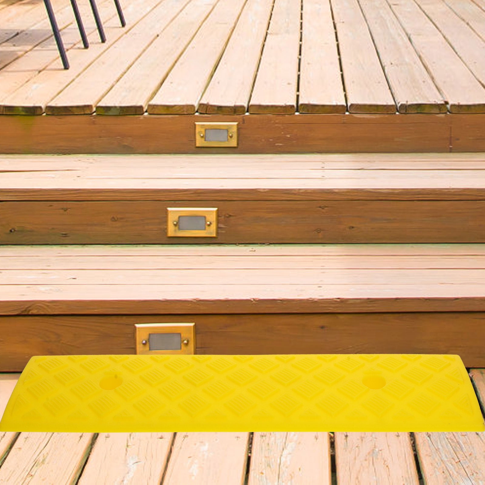 Raindrops 2pcs Practical Wheelchair Entry Ramp Bicycle Ramp Home ...