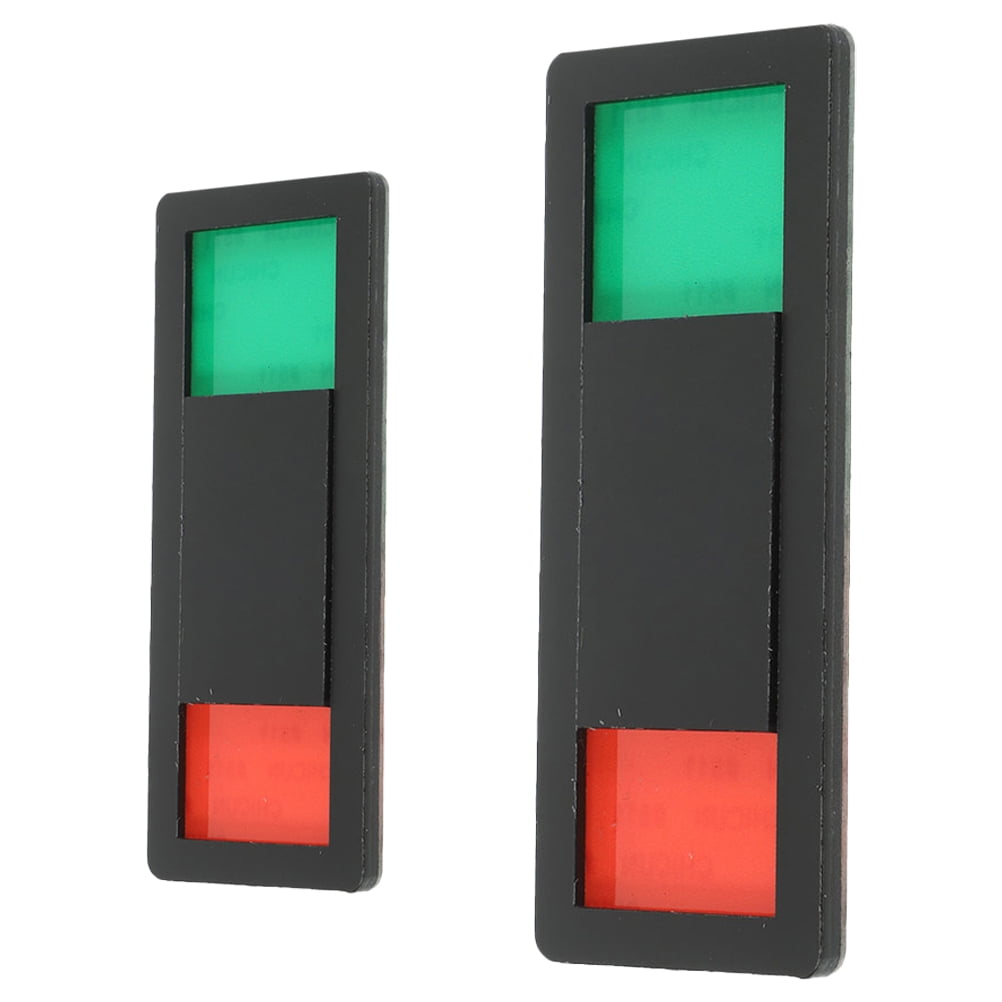 Raindrops 2pcs Privacy Slide Door Sign For Office Restroom And ...