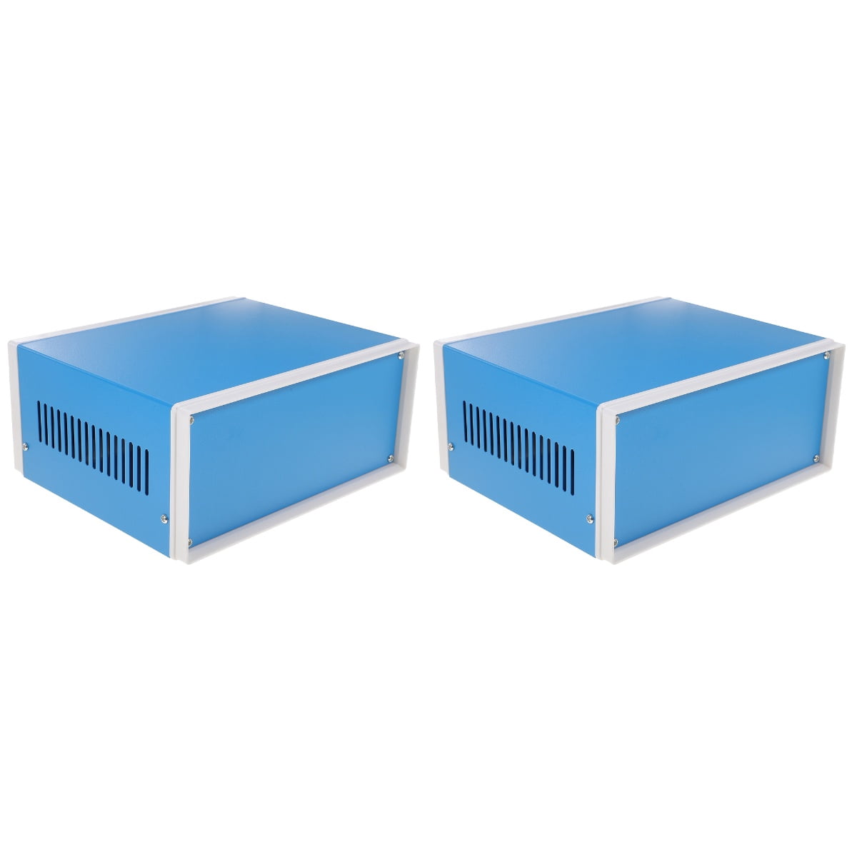 Raindrops 2pcs Project Box Metal Enclosure Box Electronic Junction Box ...