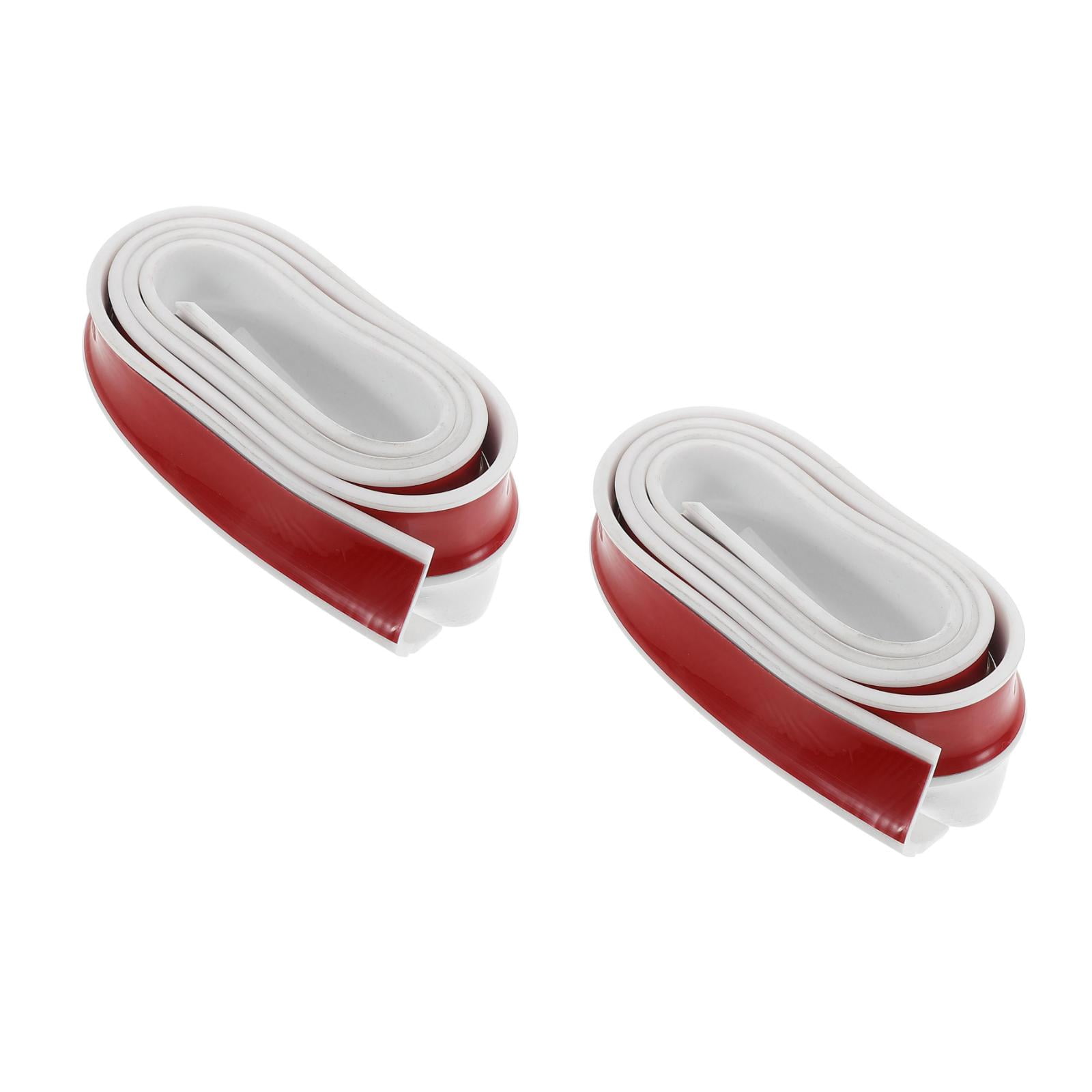 Raindrops 2pcs RV Rain Gutter Plastic Drip Rail with Silicone Gap Seal ...