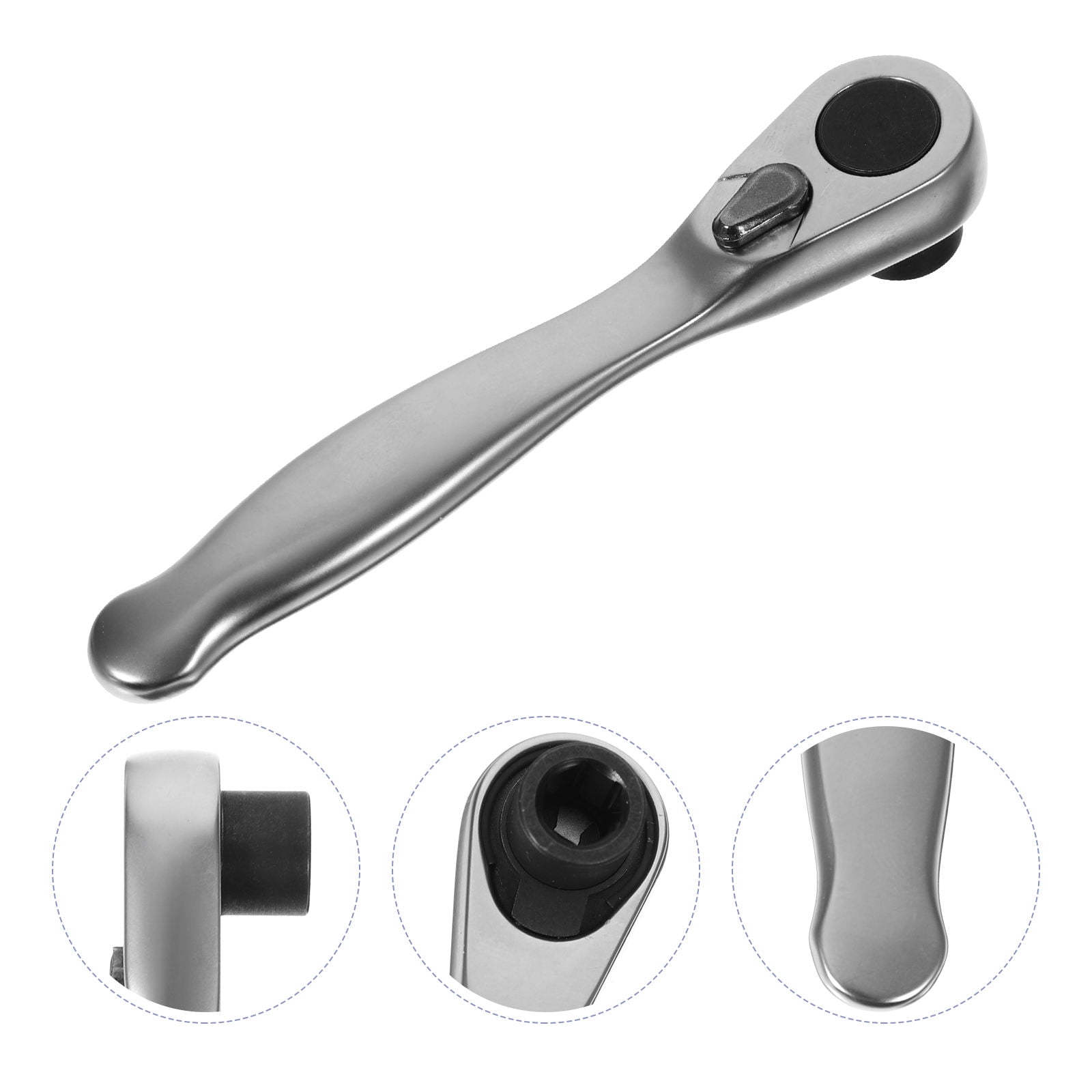 Raindrops 2pcs Ratchet Screwdriver Wrench Quick Release Wrench Spanner ...