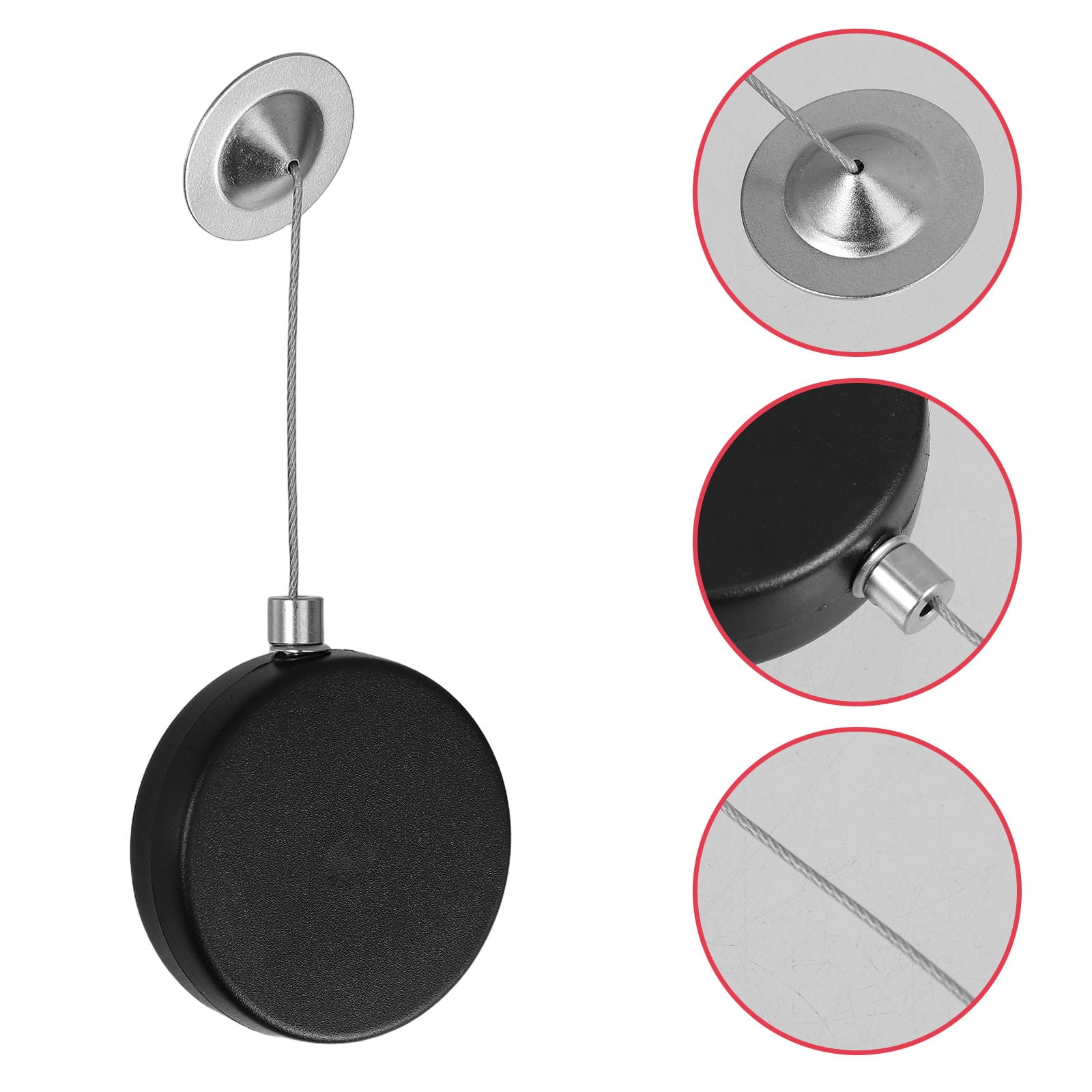 Raindrops 2pcs Retractable Security Cable Lock for Remote Control and ...