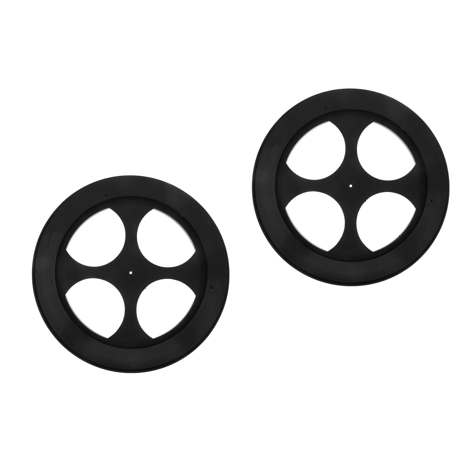 Raindrops 2pcs Rotating Pedestal Rotating Display Stand Revolving ...