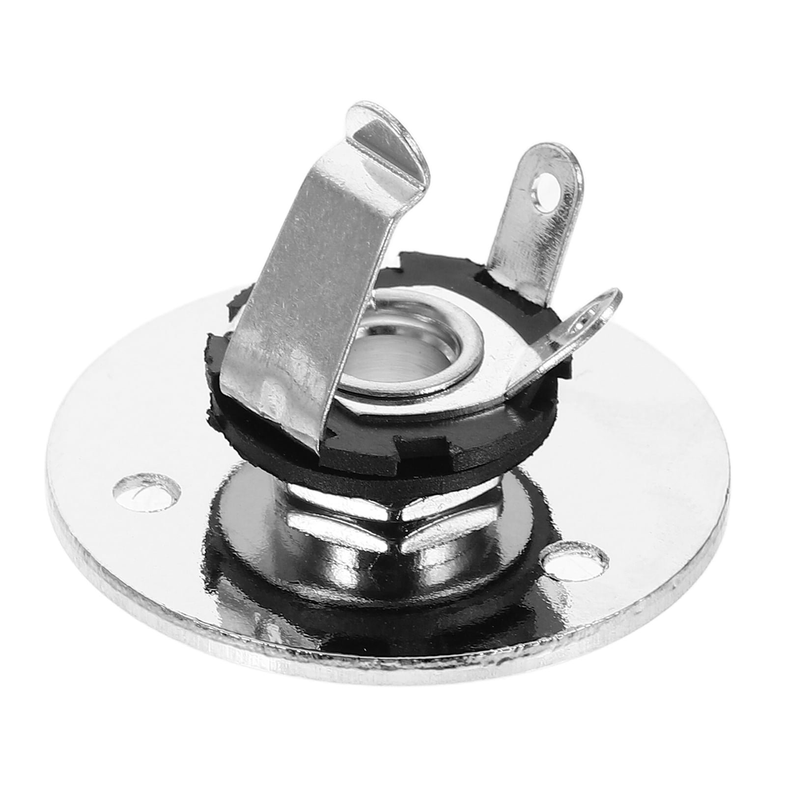 Raindrops 2pcs Round 1/4 Inch 6.35mm Guitar Jack Plug Socket Guitar ...