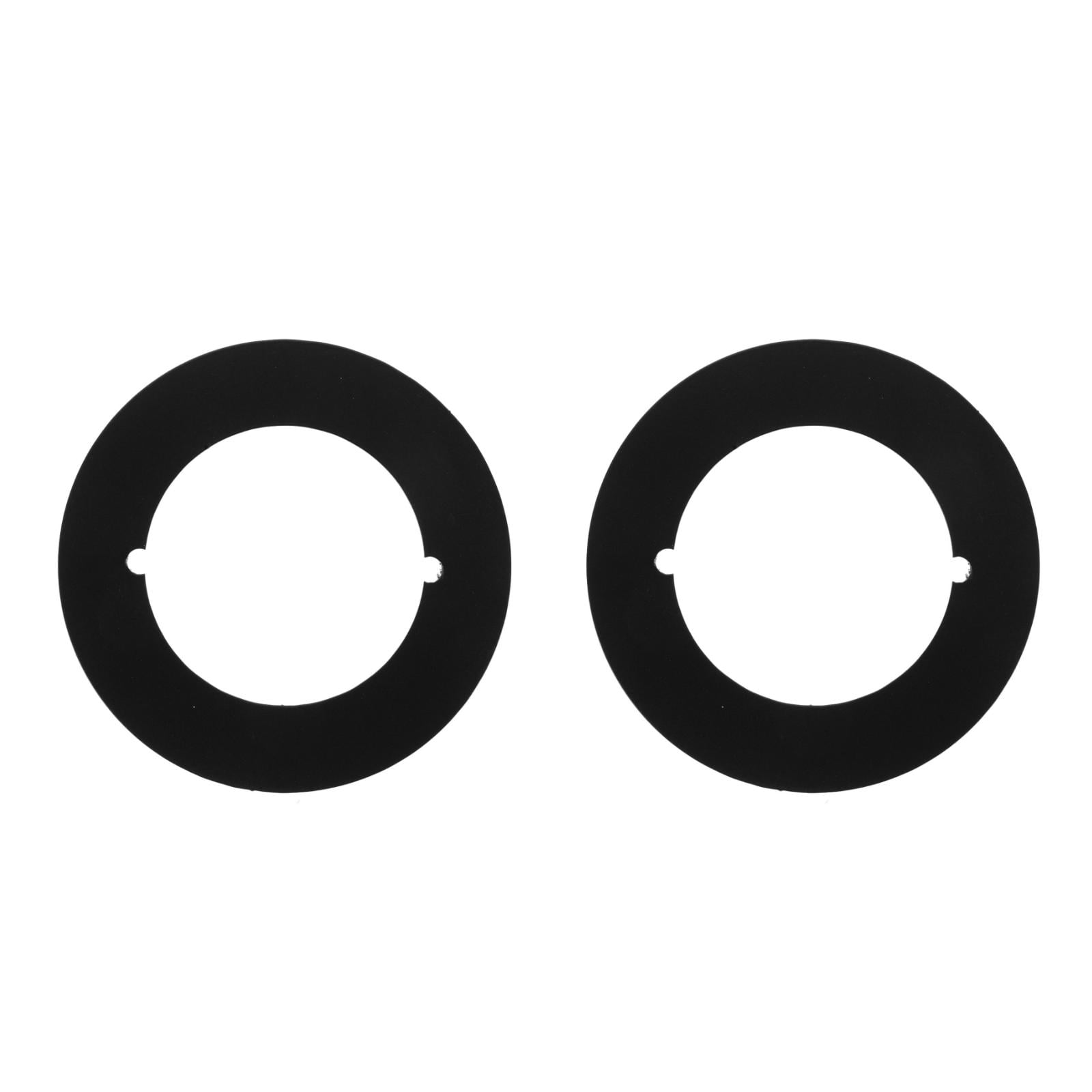 Raindrops 2pcs Door Knob Deadbolt Reinforcement Plate Round Door Handle ...