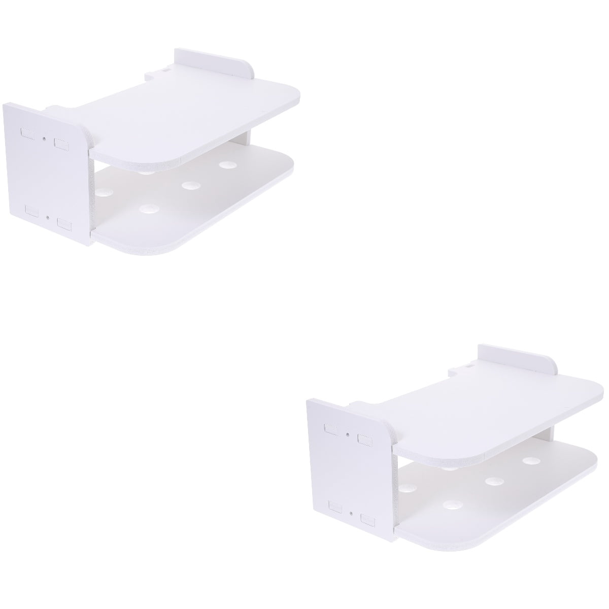 Raindrops 2pcs Router Shelf Bedroom Living-room Display Shelf ...