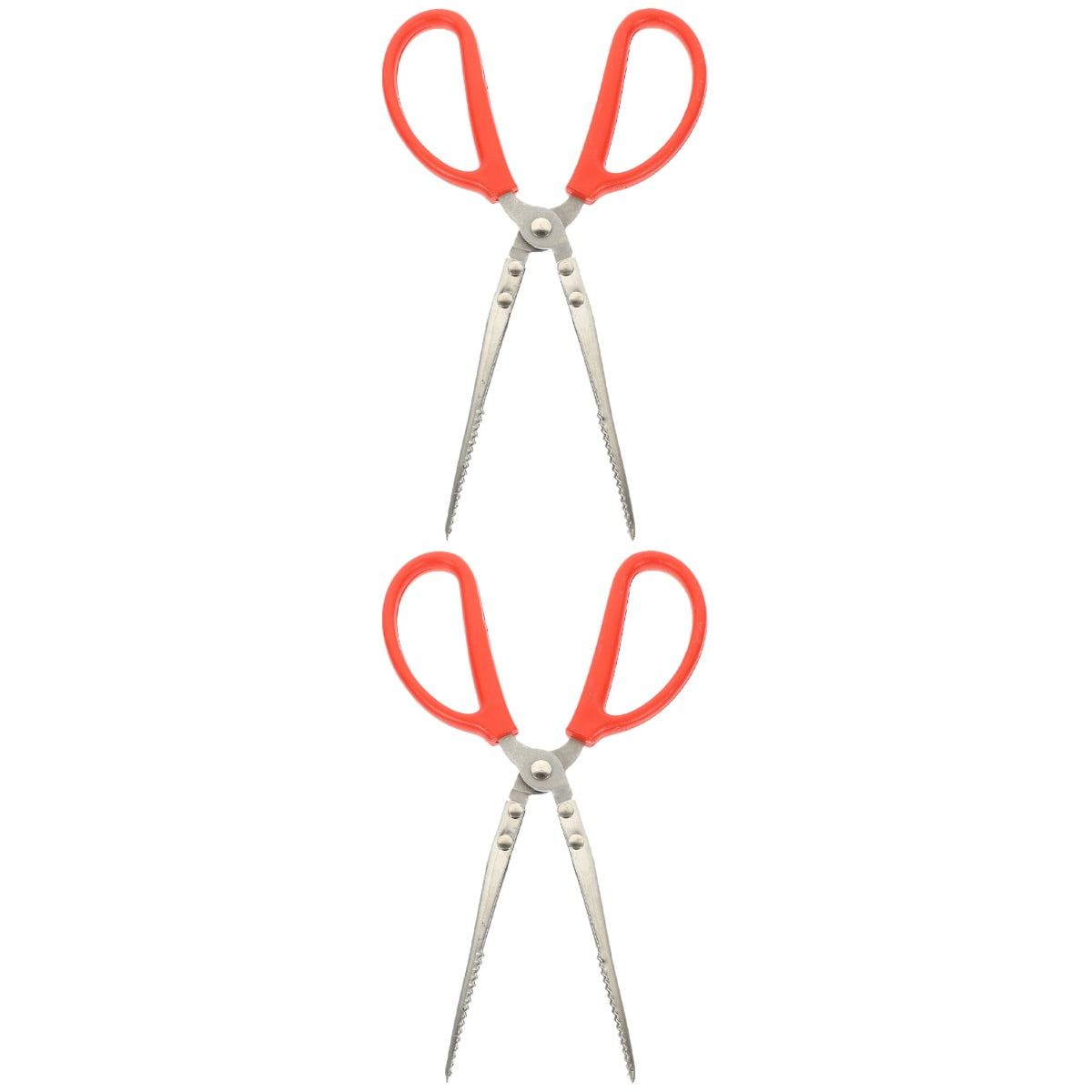 Raindrops 2pcs Sea Crab Tong Metal Loach Tong Fish Grabber Tong Outdoor ...