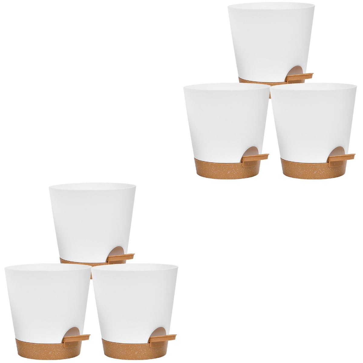 Raindrops 2pcs Self Watering Planter Automatic Water-absorbing Flower ...