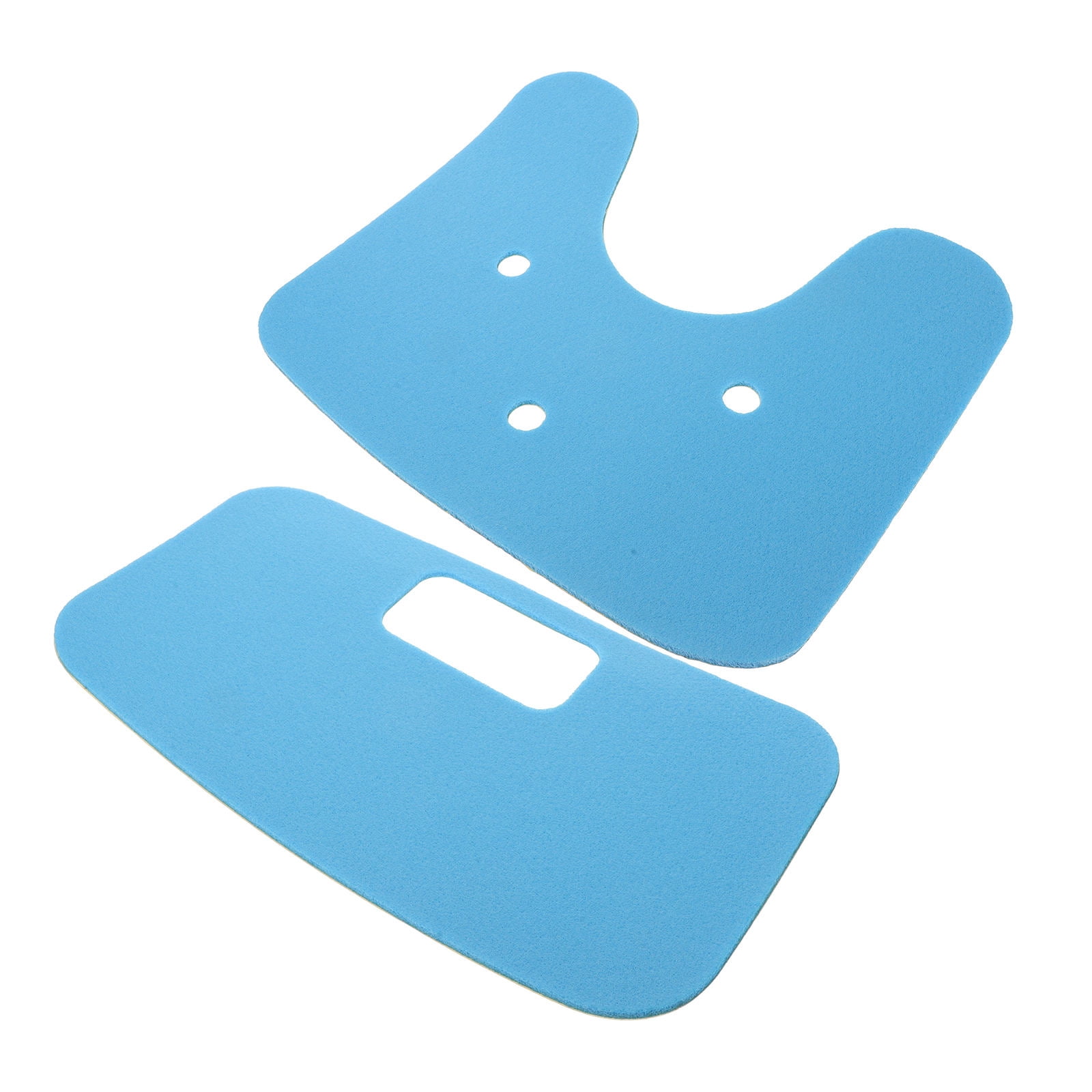 Raindrops 2pcs Shower Chair Pad with Drainage Holes - Bath Chair Seat ...