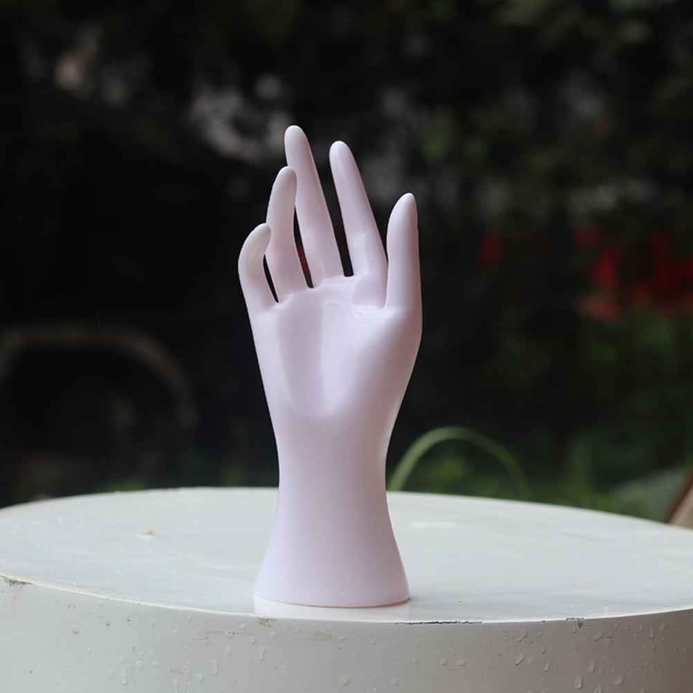 Raindrops 2pcs Simulation Hand Models Bracelets Showing Holders Rings ...