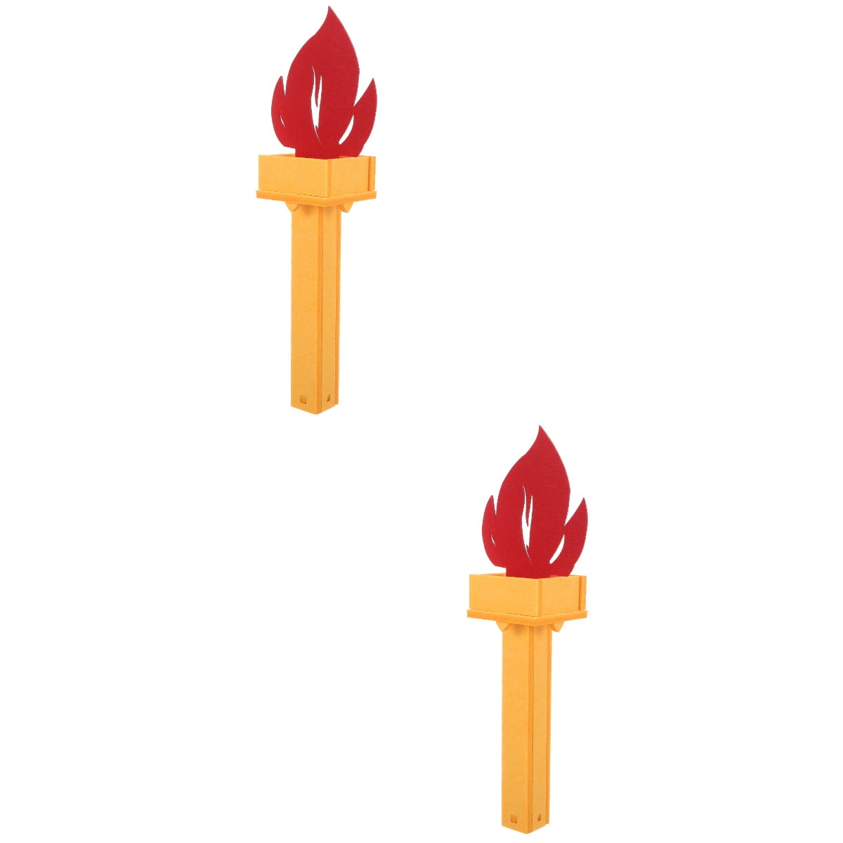 Raindrops 2pcs Simulation Handheld Torch Fake Torch Prop Decorative ...