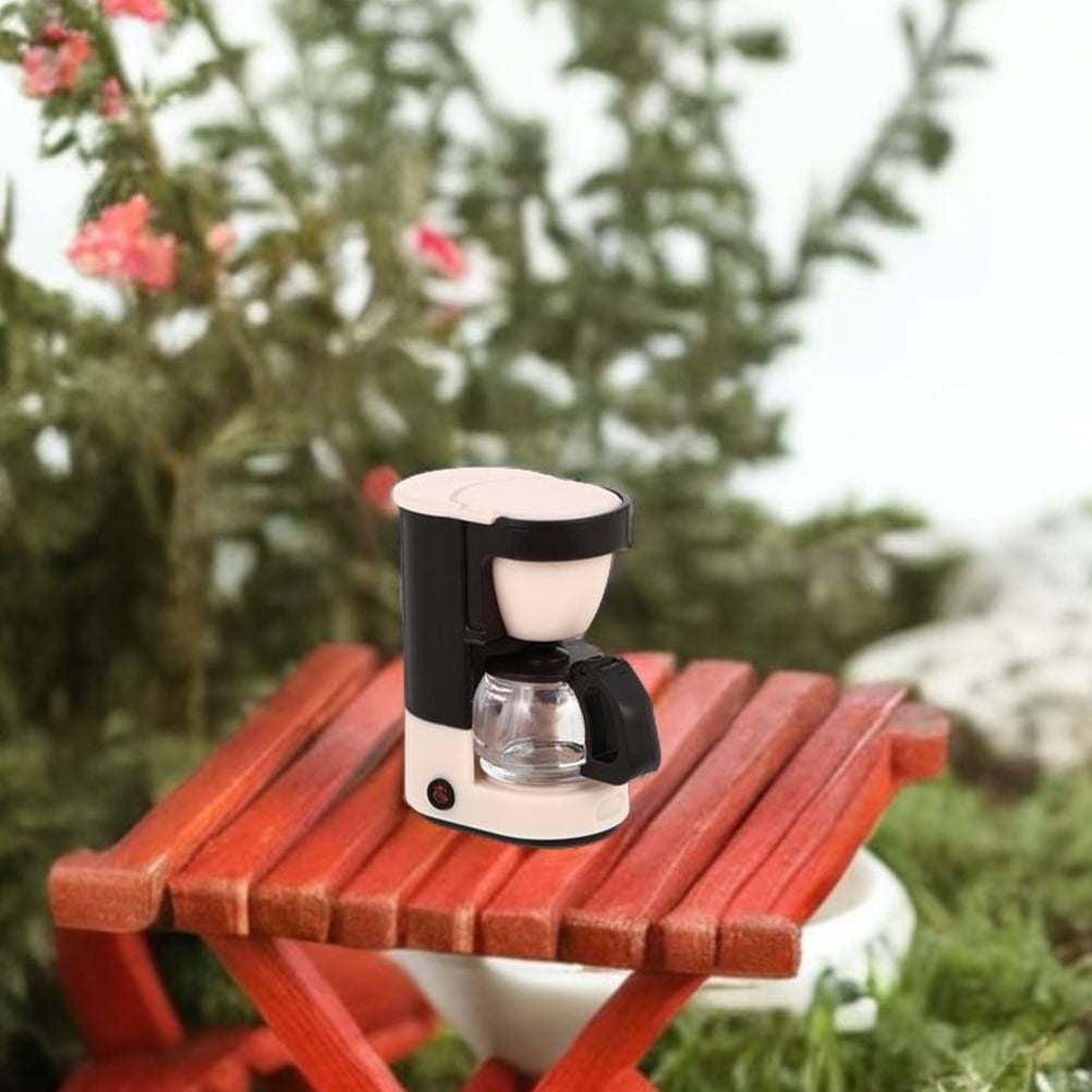 Raindrops Miniature Coffee Maker Dollhouse Kitchen Pink Plastic 2Pcs ...