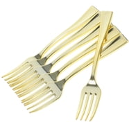 Mini Forks For Desserts - Bulk Pack Of 200 Mini Gold Dessert Forks ...