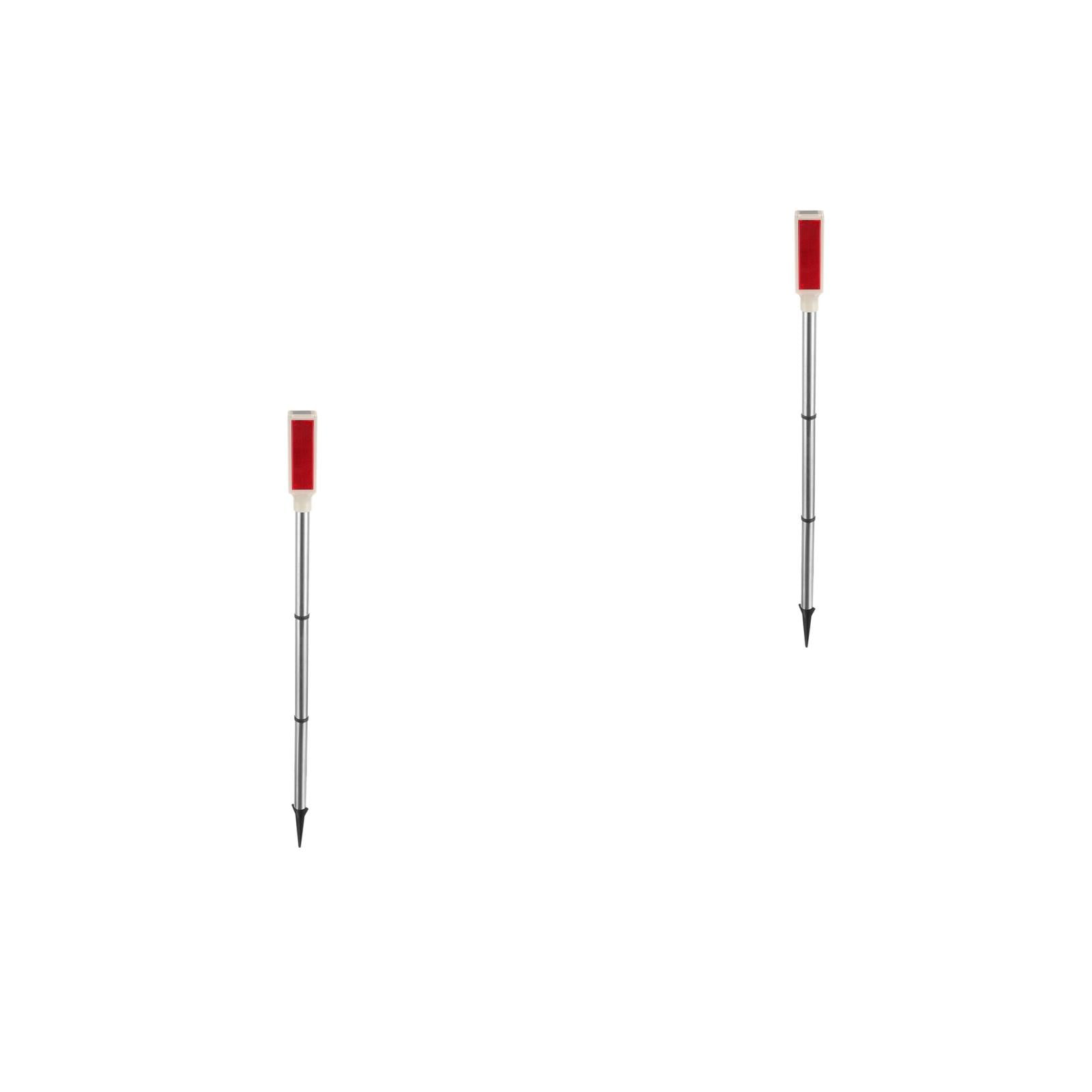 Raindrops 2pcs Solar Ground Light Solar Driveway Light Solar Landscape ...