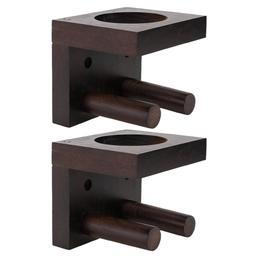 Raindrops 2pcs Solid Wood Baseball Bat Display Rack Baseball Bat Holder ...