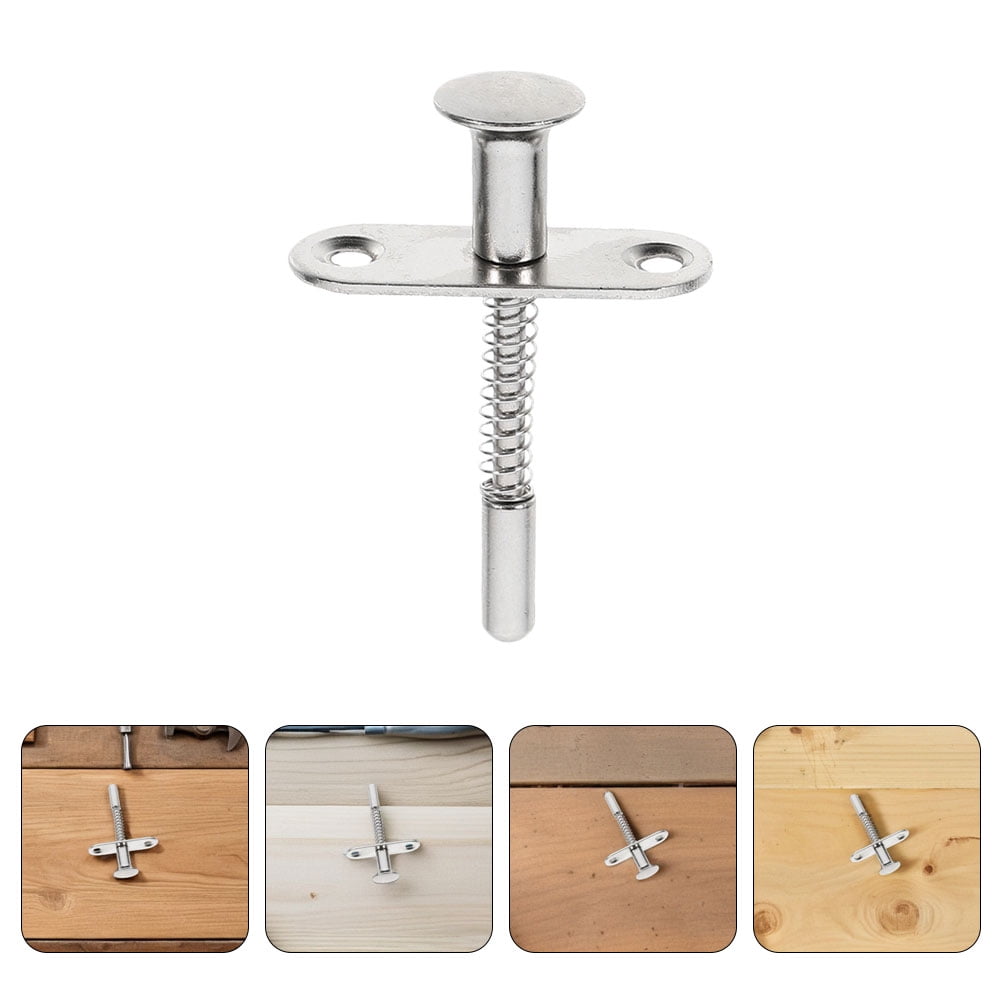 Raindrops 2pcs Spring Latch Stainless Steel Spring Loaded Locking Pins ...