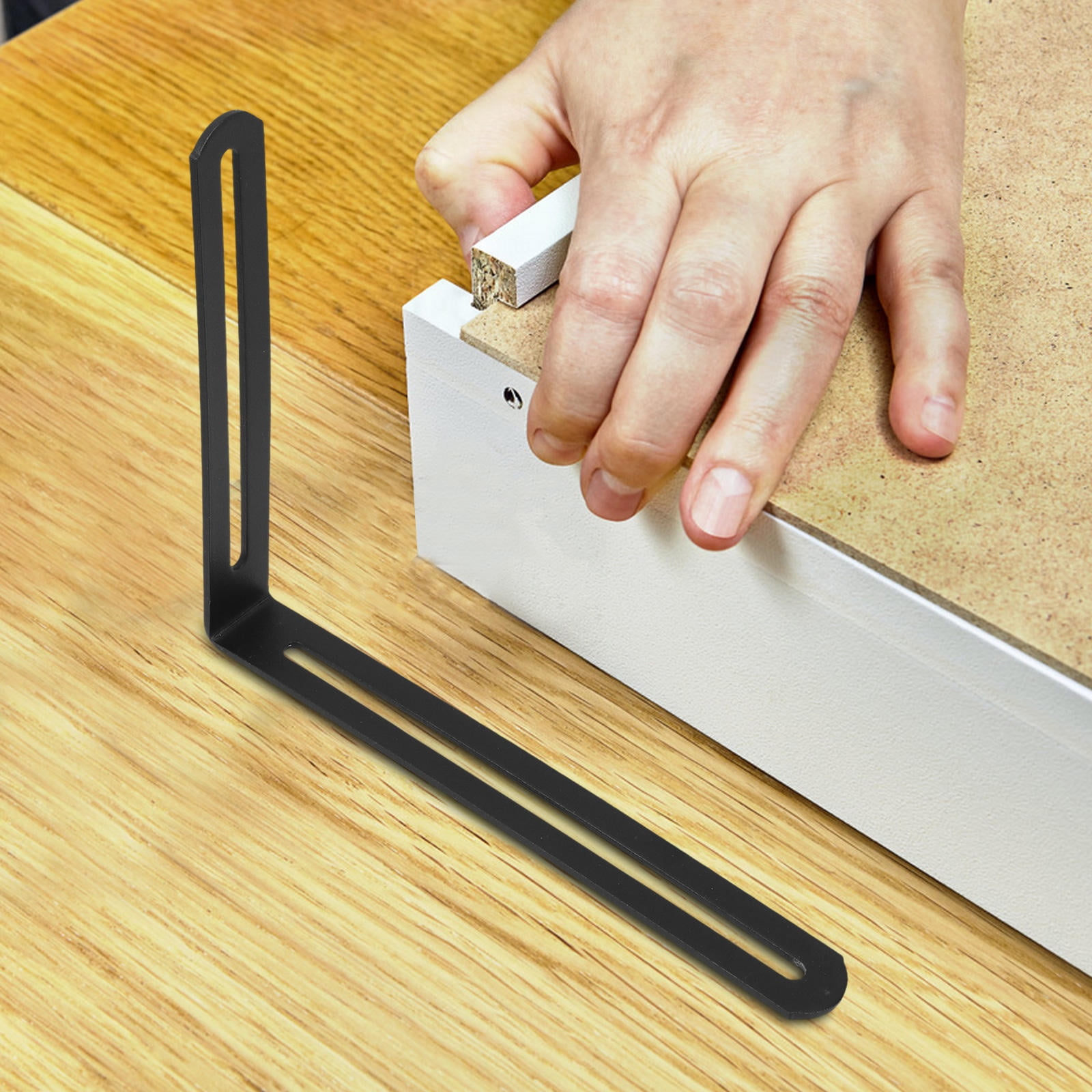 Raindrops 2pcs Stainless Steel L Bracket Heavy Duty 90 Degree Corner ...