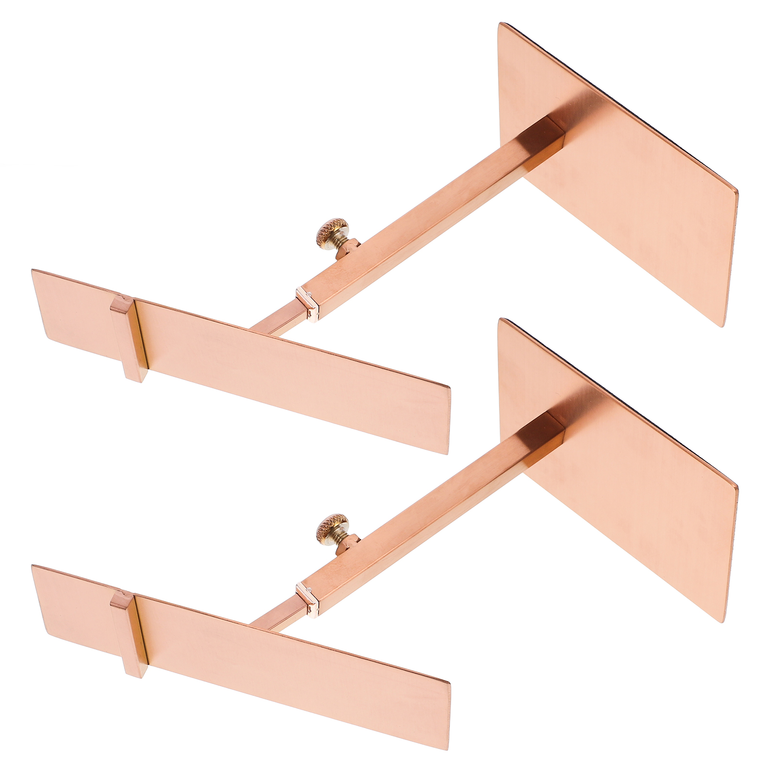 Raindrops 2pcs Stainless Steel Shoe Riser Height Adjustable Shoe ...