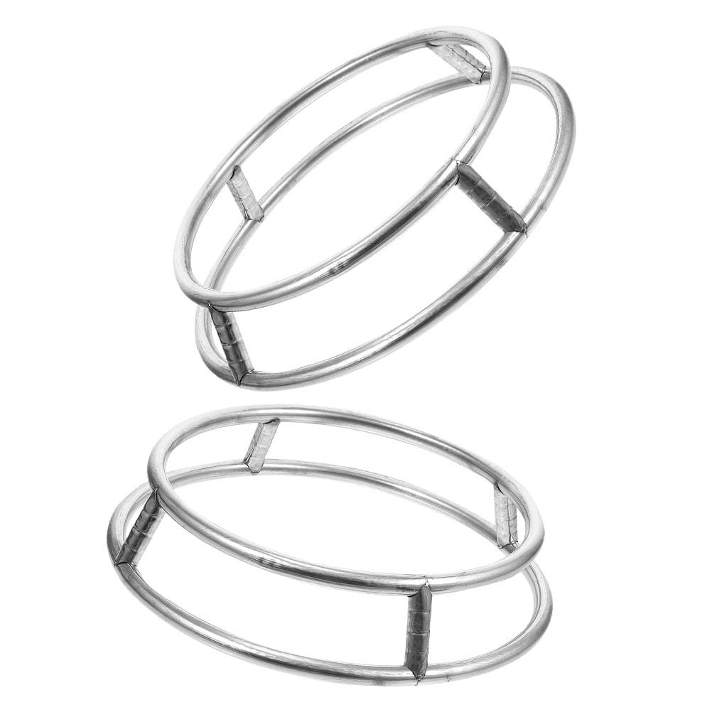 Raindrops 2pcs Stainless Steel Wok Stands Wok Ring Wok Pot Support ...