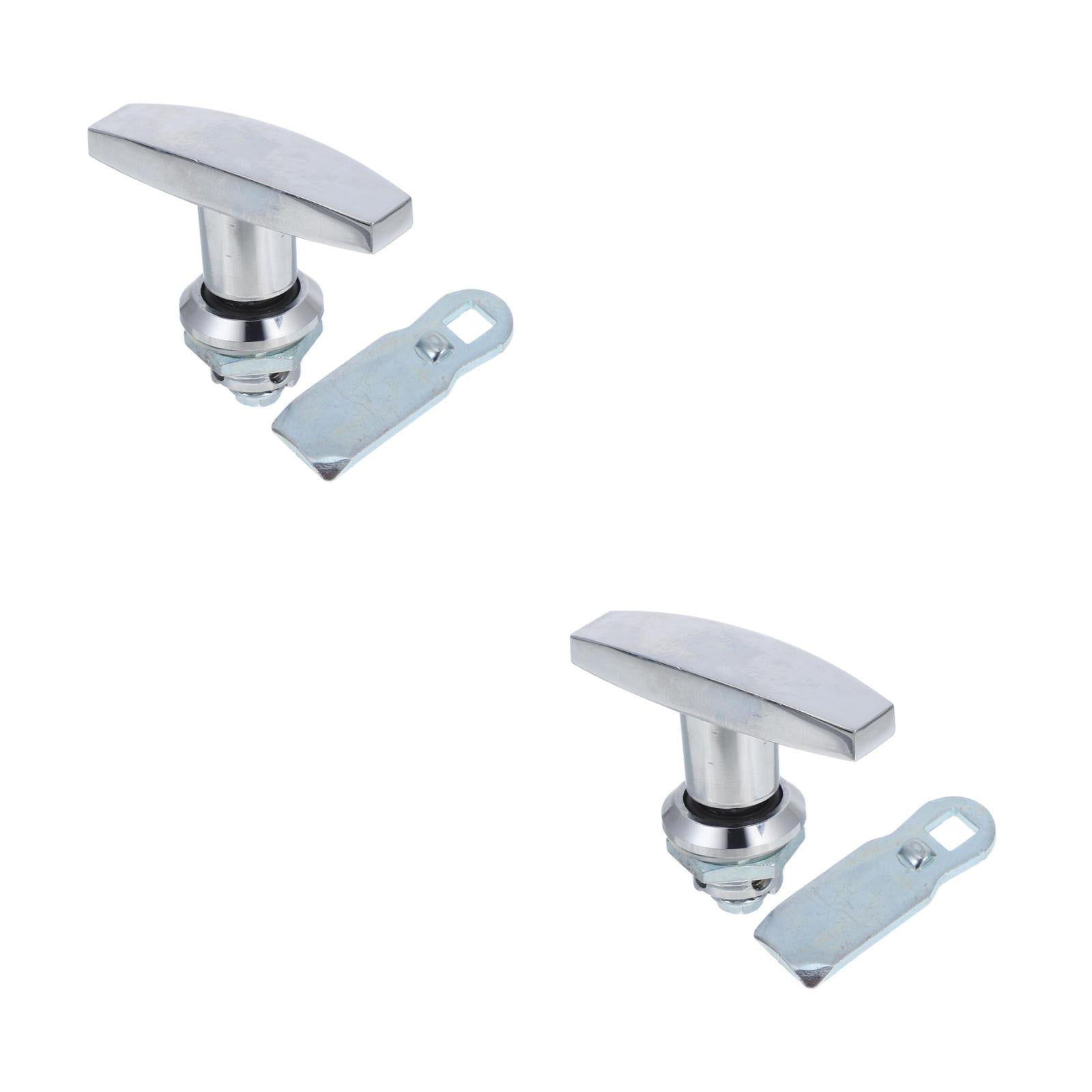 Raindrops 2pcs T Shaped Handle Lock RV Cabinet Doors Lock Keyless Cam ...