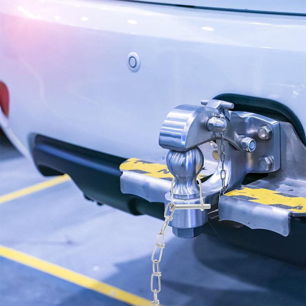 Raindrops 2pcs Trailer Coupler Pin With Chain Trailer Coupler Lock ...