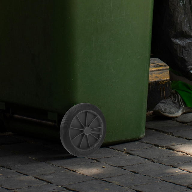 Raindrops 2pcs Trash Garbage Bin Wheels Replacement Can Replacement ...