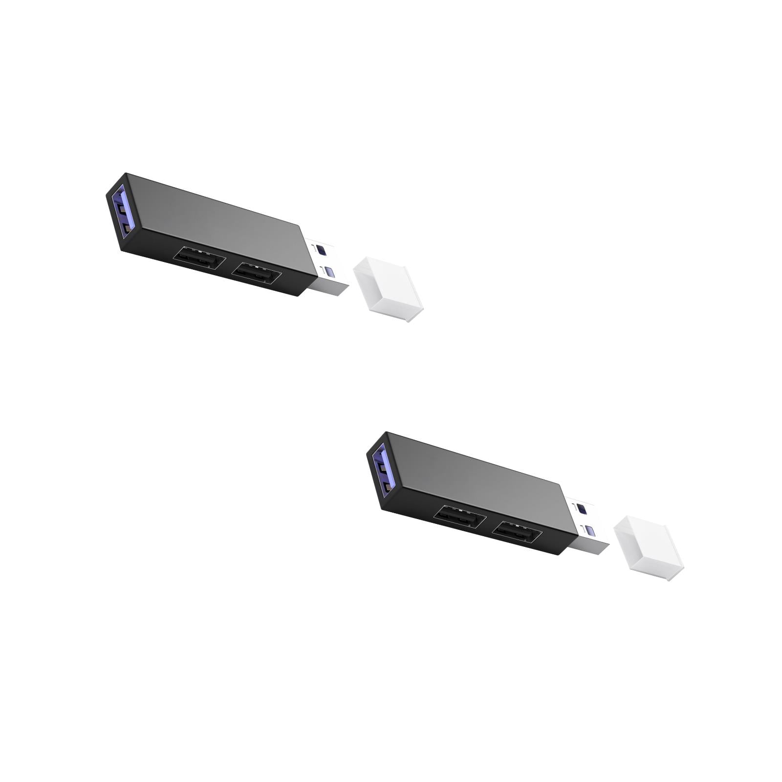 Raindrops 2pcs USB Hub 3-port USB Splitter for Laptop Desktop Computer ...