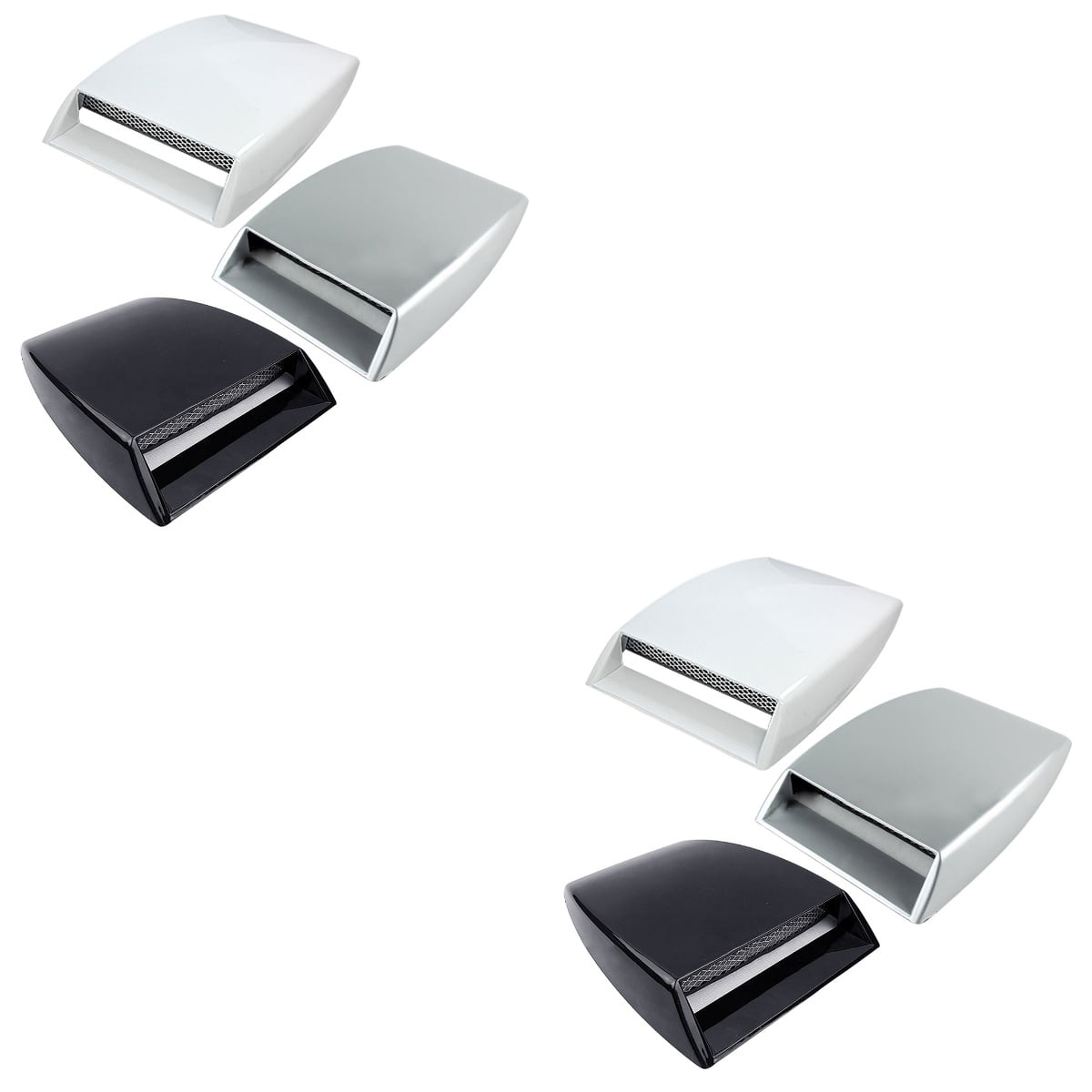 Raindrops 2pcs Universal Car Hood Scoop Racing Air Flow Intake Bonnet ...