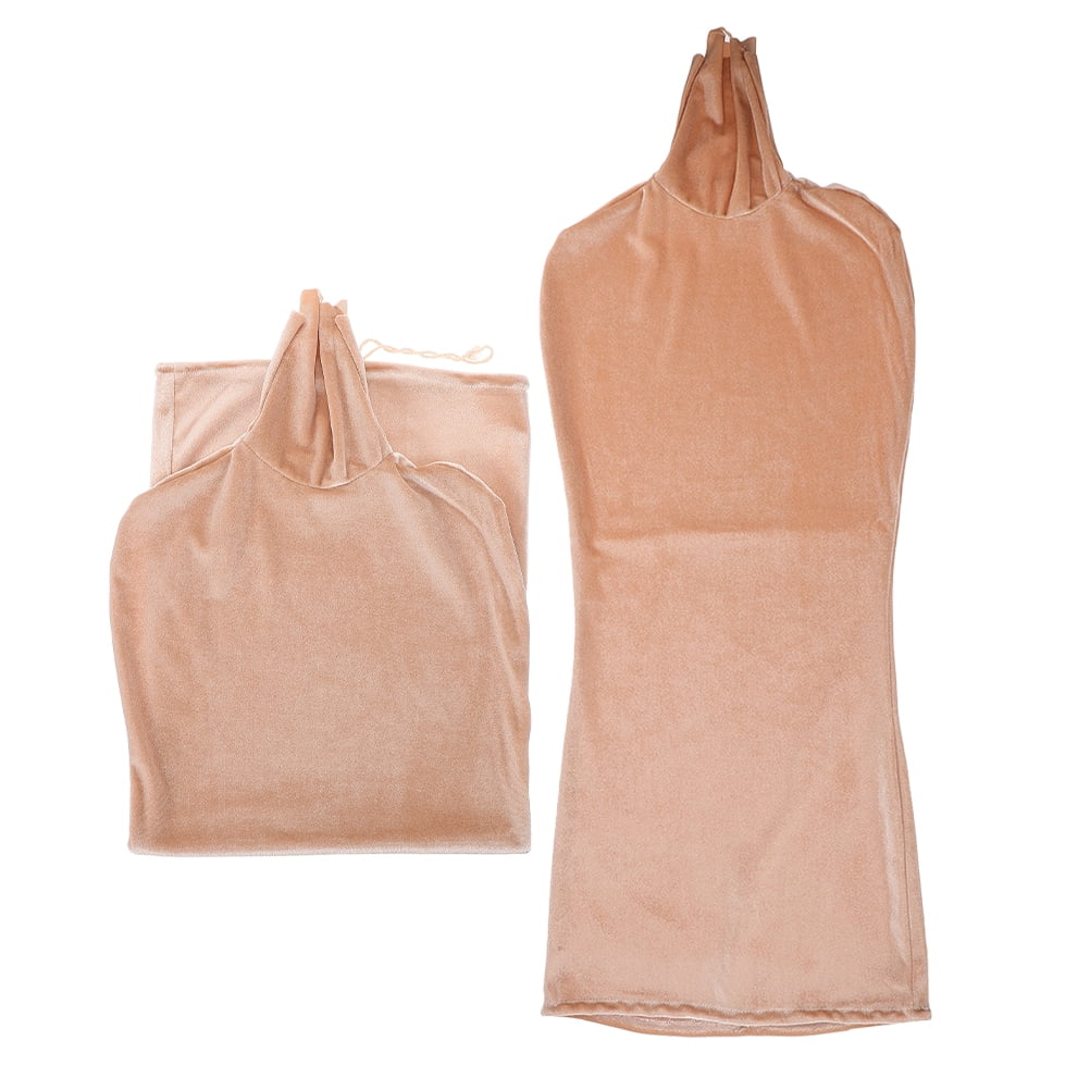 Raindrops 2pcs Velvet Mannequin Fabric Cover Upper Body Display Cover ...