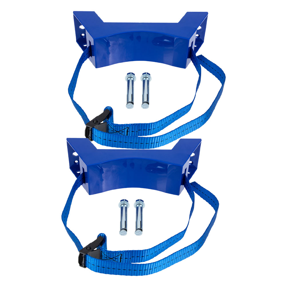 Raindrops 2pcs Versatile Gas Cylinder Rack Wall Mounted 40L Propane ...