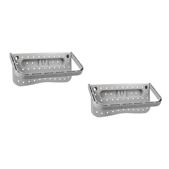 Raindrops 2pcs Wall Mounted Shoe Rack Entryway Shoe Holder Heavy Duty ...