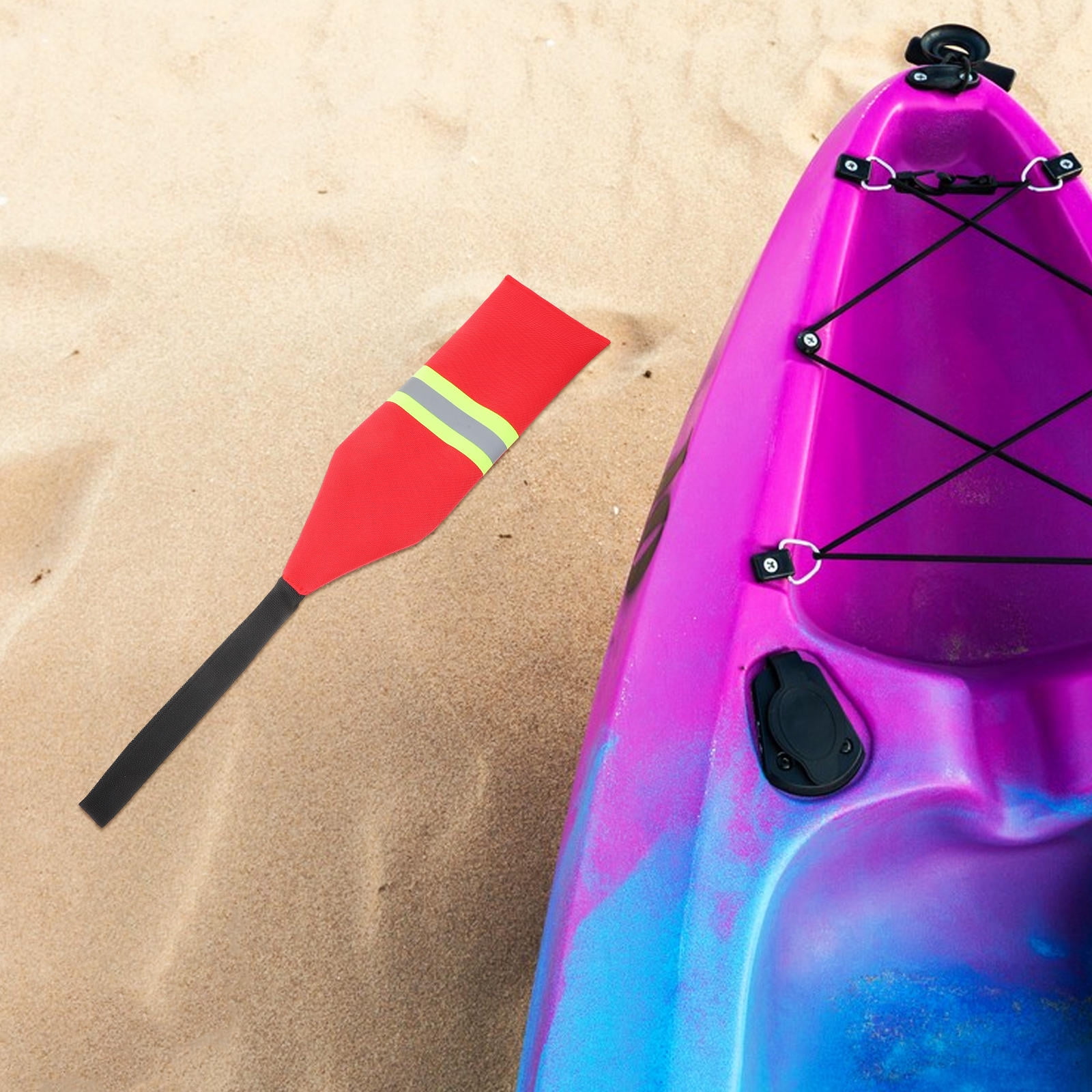 Raindrops 2pcs Warning Flags For Kayak And Boat Safety Safety Flag For ...