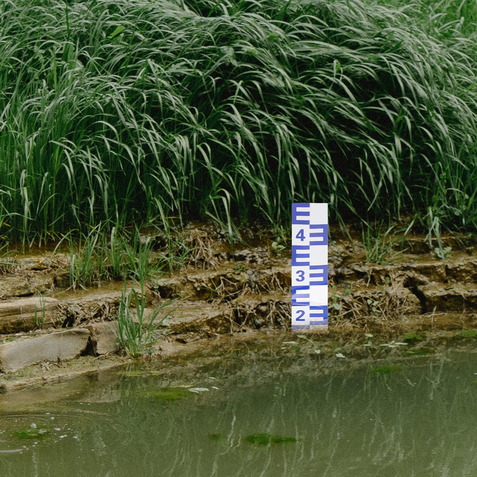 Raindrops 2pcs Water Gauges Stickers Metal Water level Scales Self ...