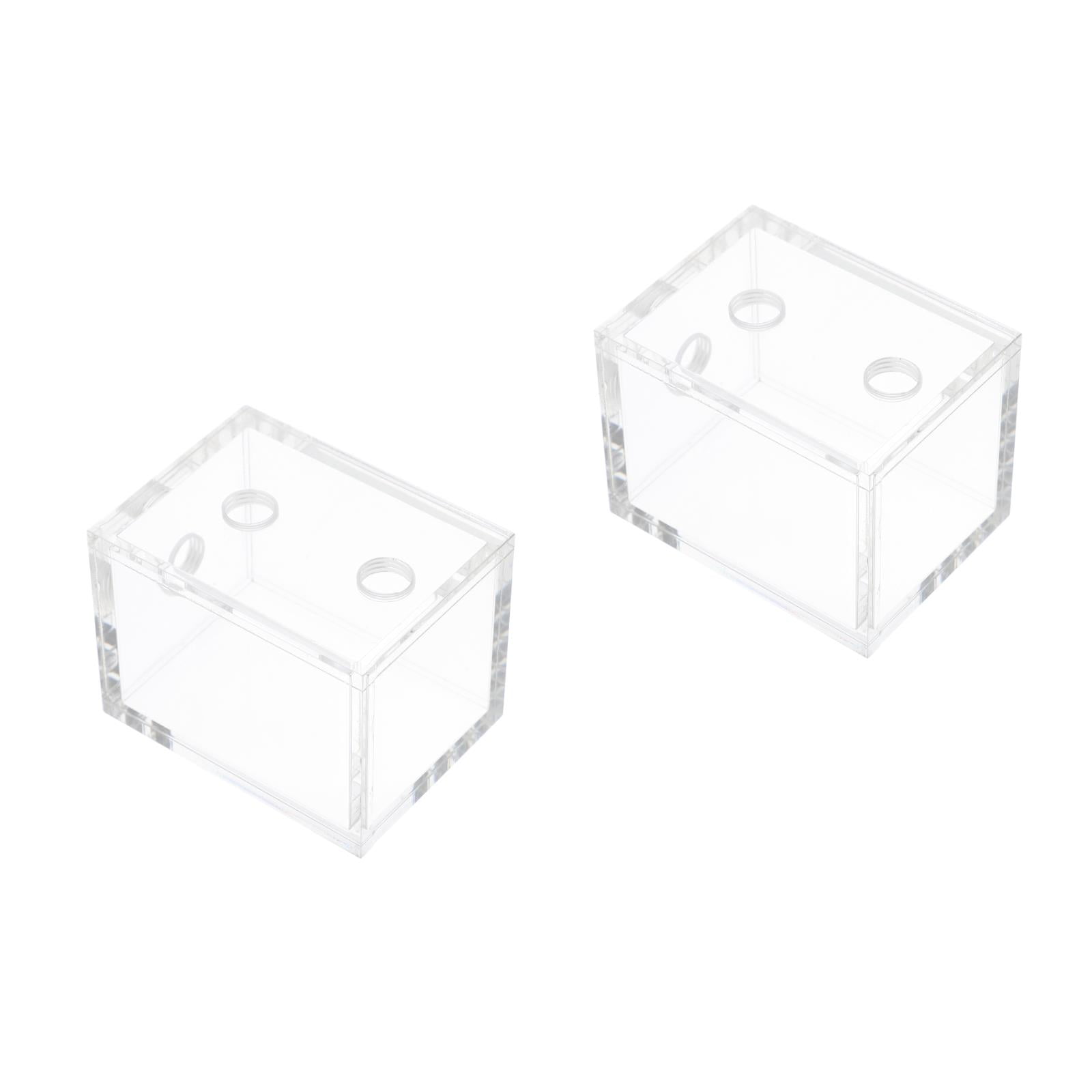 Raindrops 2pcs Water Tank Cooler 200ml: Water Cooling Radiator Pc CPU ...