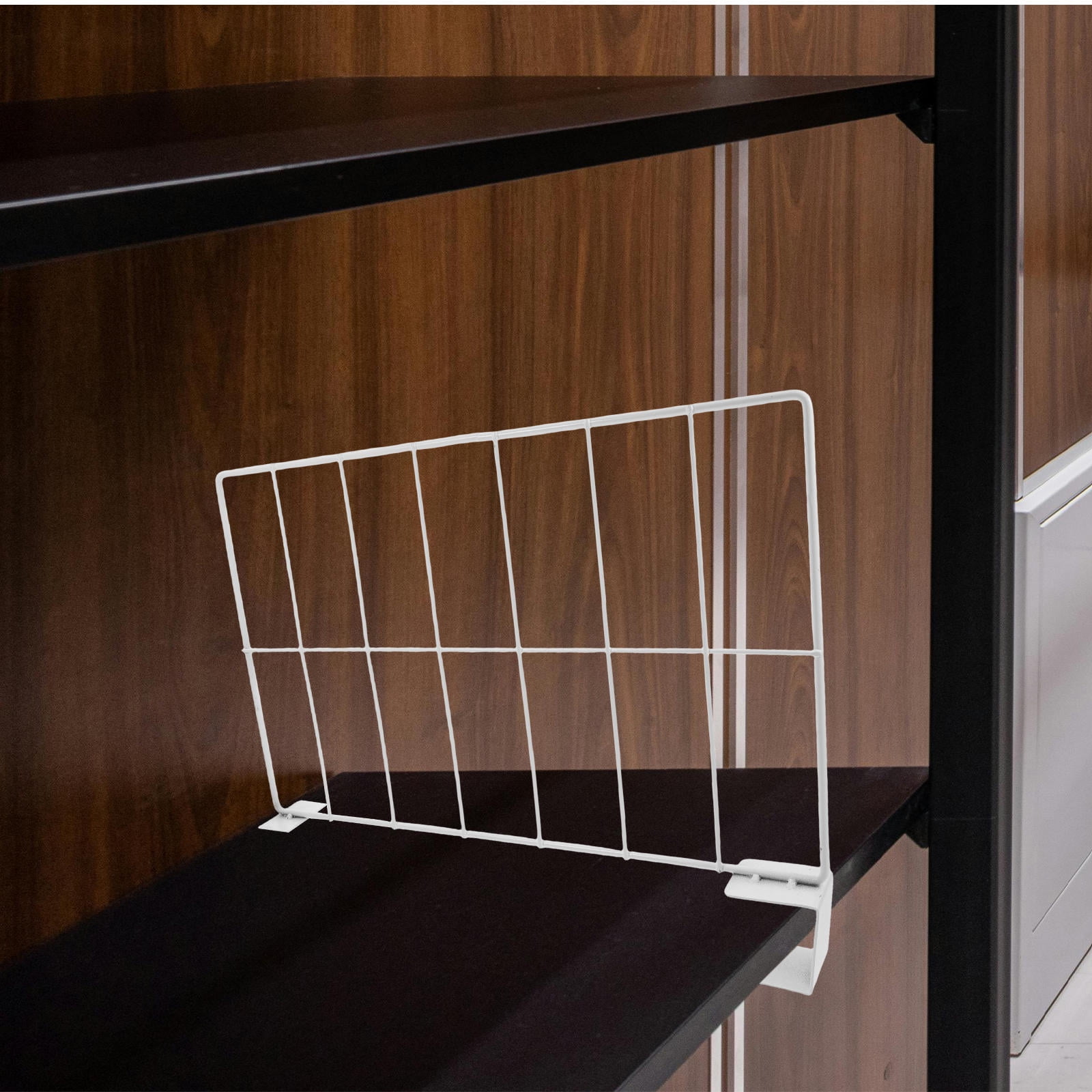 Raindrops 2pcs Wire Shelf Dividers for Closet Pantry Kitchen and ...