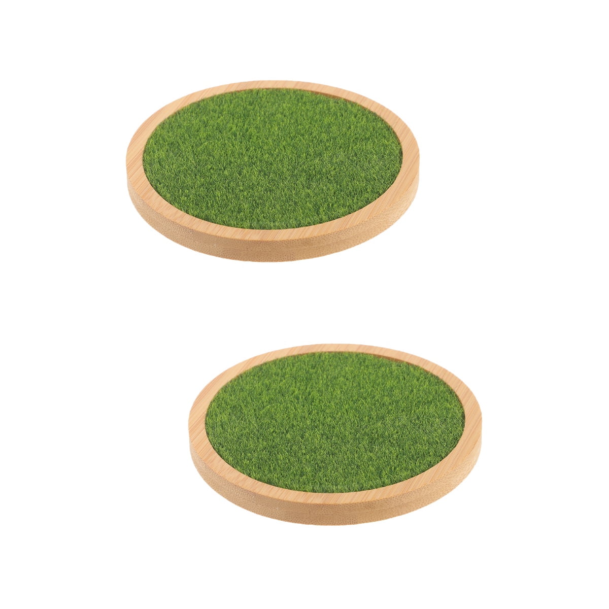 Raindrops 2pcs Wood Figure Display Stand Action Figure Display Base ...