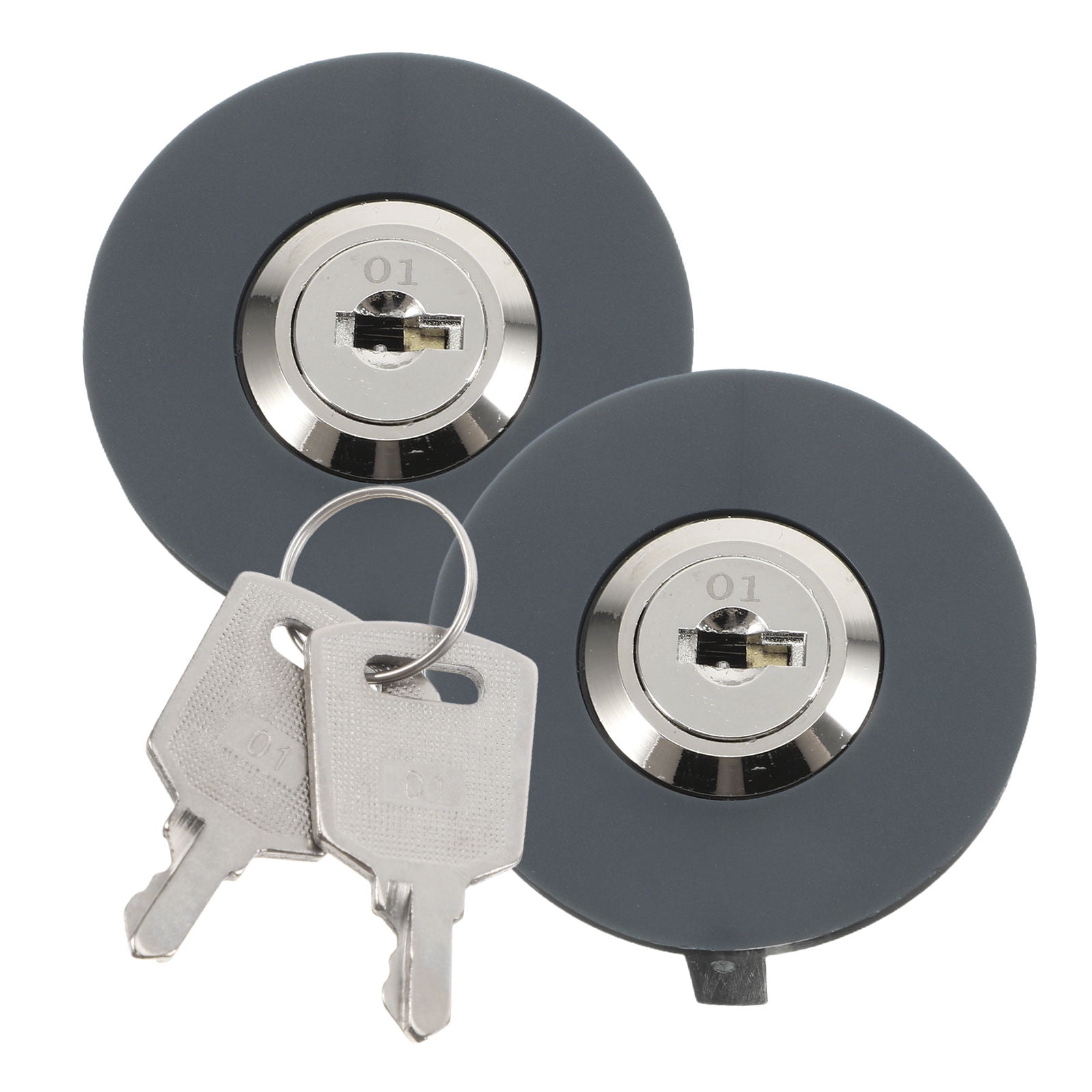 Raindrops 2pcs Zinc Alloy Safety Lock With Keys Industrial Plug Lock ...