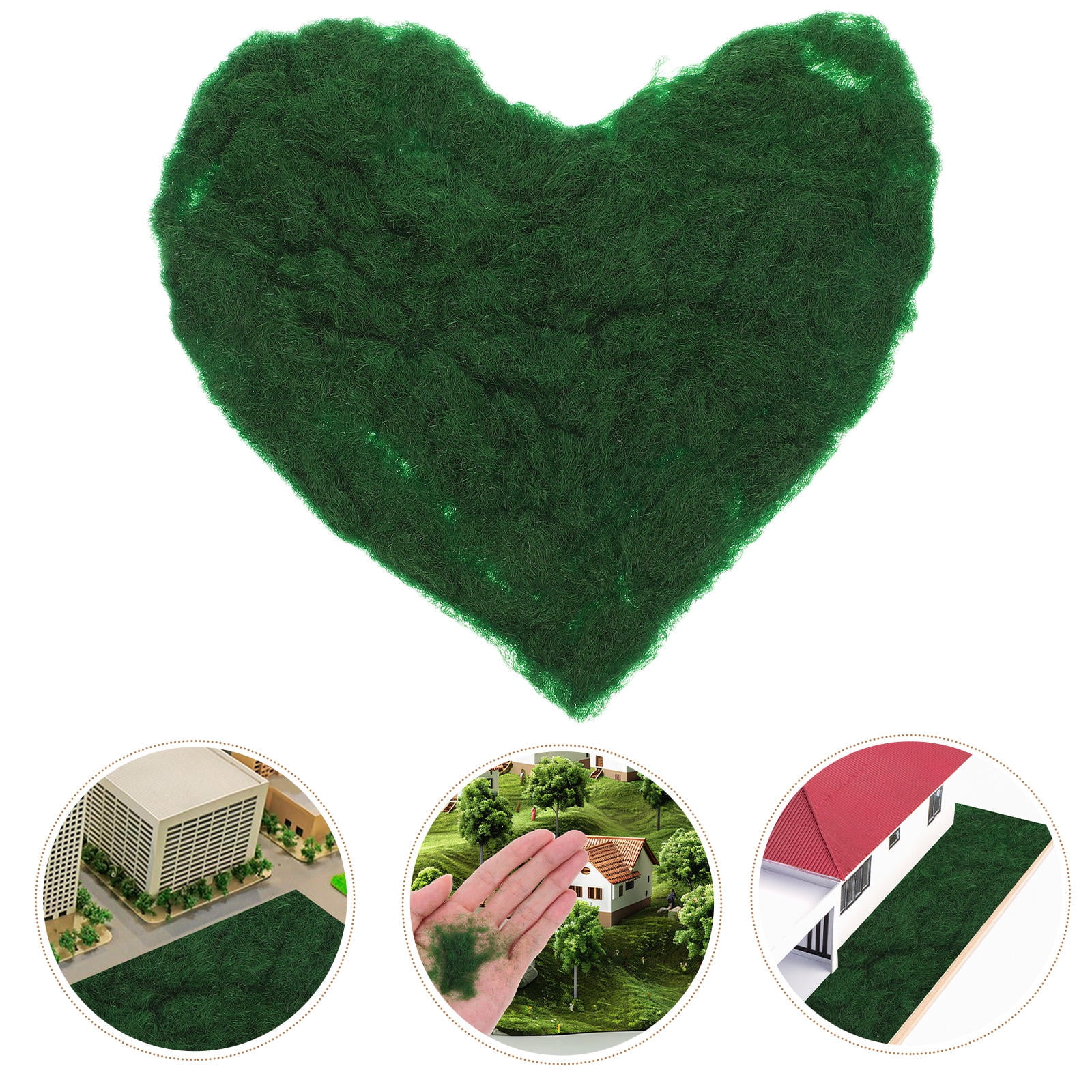 Raindrops 3 Bags Model Train Grass Miniature Scenery Accessories Fake ...