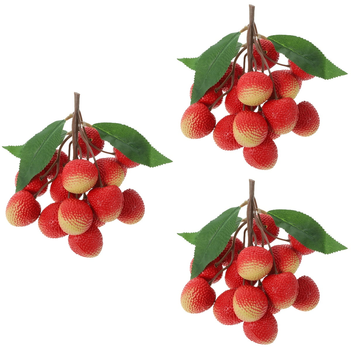 Raindrops 3 Bunches Realistic Fruit Simulation Fruit Model Restaurant ...