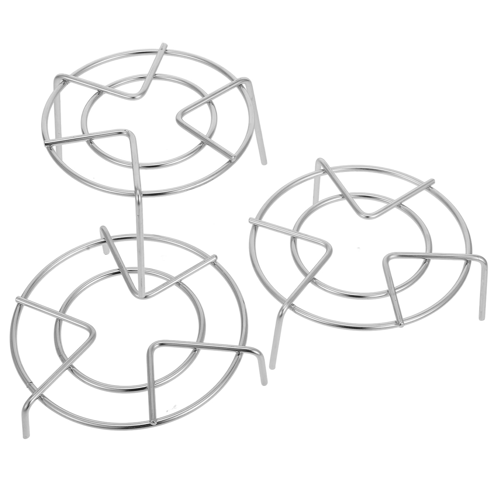 Raindrops 3PCS Stainless Steel Steamer Cooling Racks for Cooking Stand ...