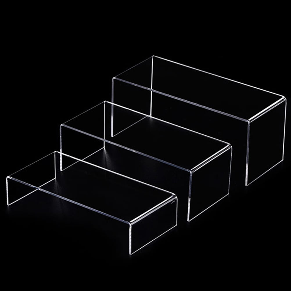 Raindrops 3 PCS Shoe Display Shelves Acrylic Risers Shoes Rack Shaped ...